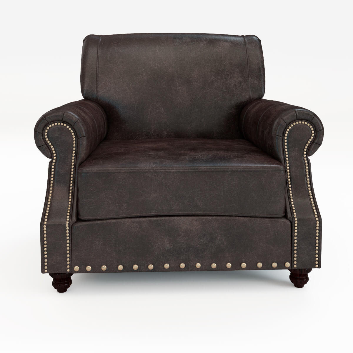 Landry Leather Armchair and Sofa Collection 3D Models by North2023