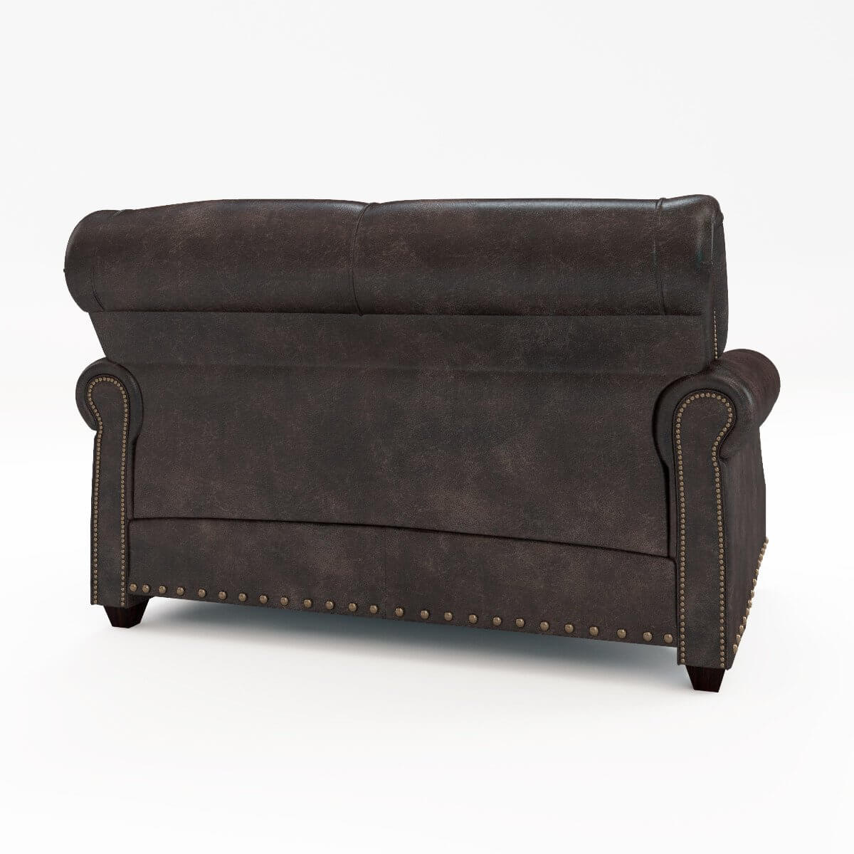 Landry Leather Sofa 3D Model by North2023