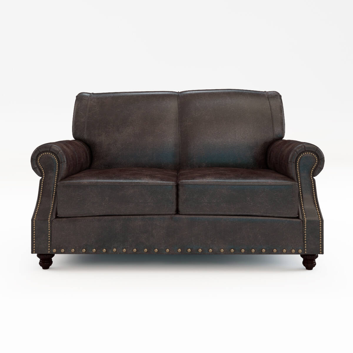 Landry Leather Sofa 3D Model by North2023