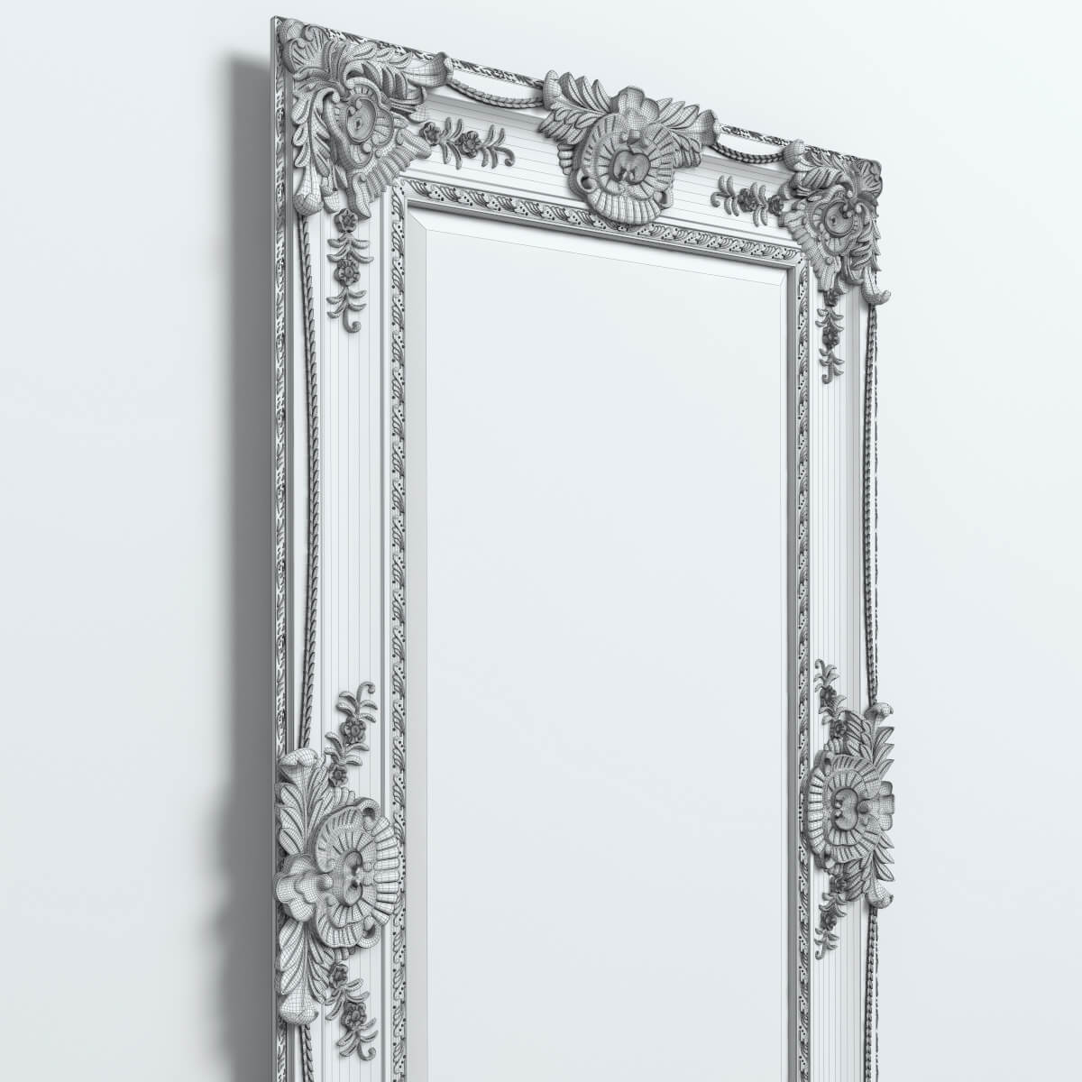 Mirror in Classic Frame - 3D Model by North2023
