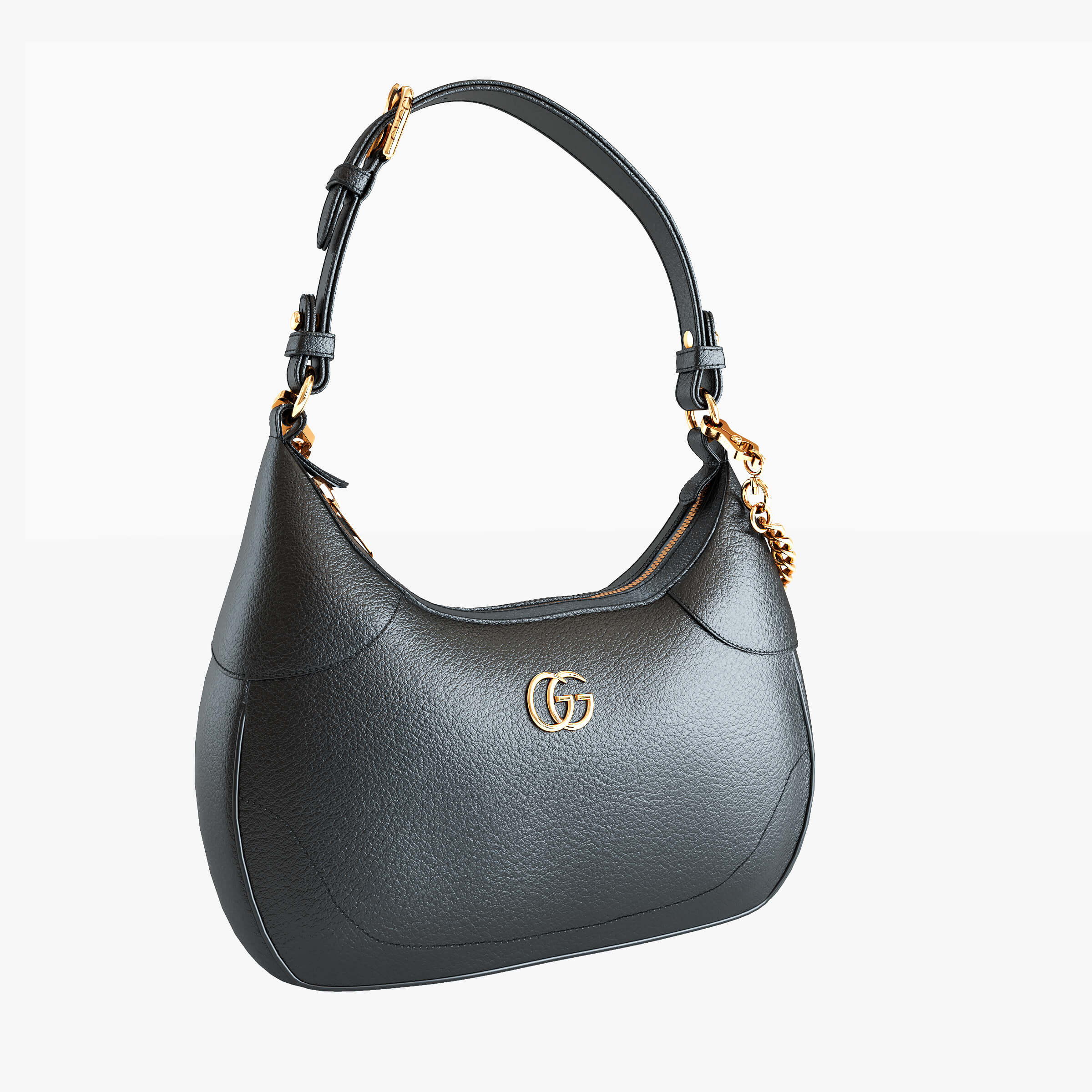 The Gucci Ladies Leather Handbag 3D Model by North2023