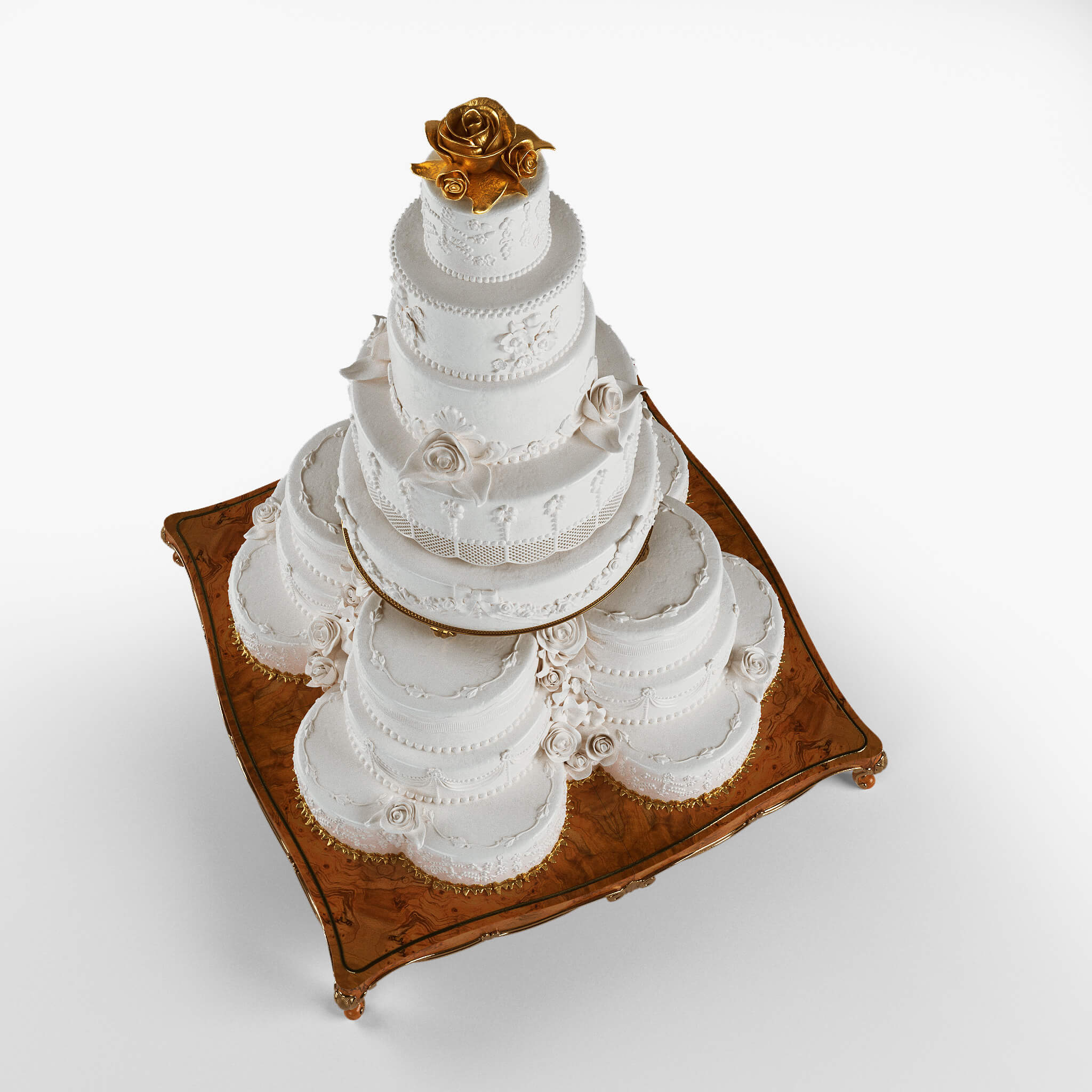 The Wedding Cake 3D Model by North2023