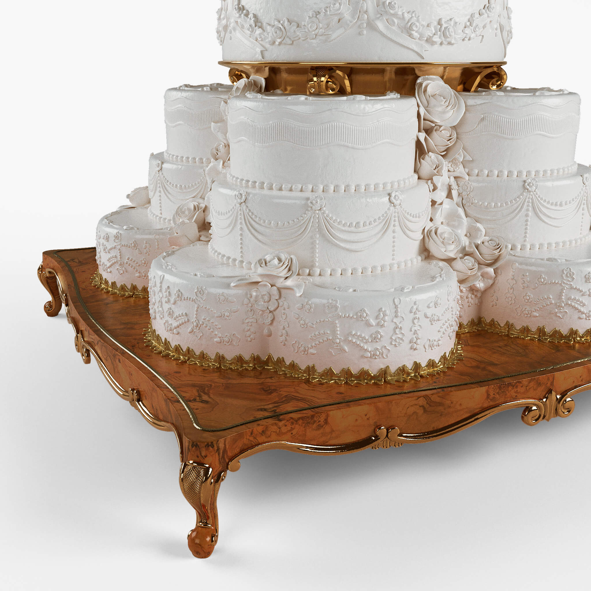 The Wedding Cake 3D Model by North2023