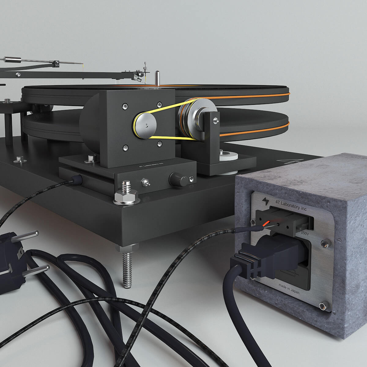 Vinyl Player 47 Laboratory 4724 Koma 3D Model by North2023