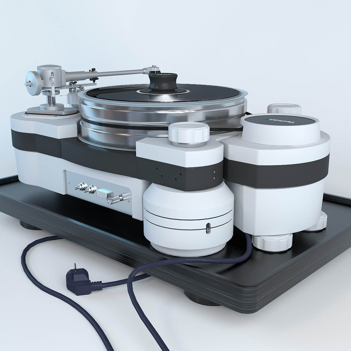 Vinyl Player Techdas Air Force One 3D Model by North2023