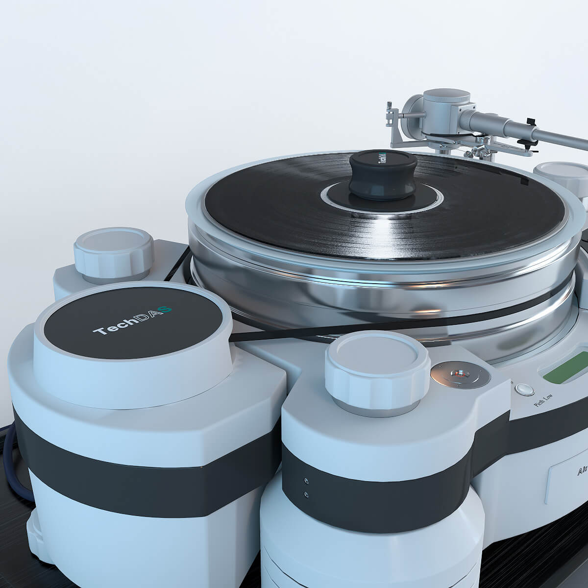 Vinyl Player Techdas Air Force One 3D Model by North2023