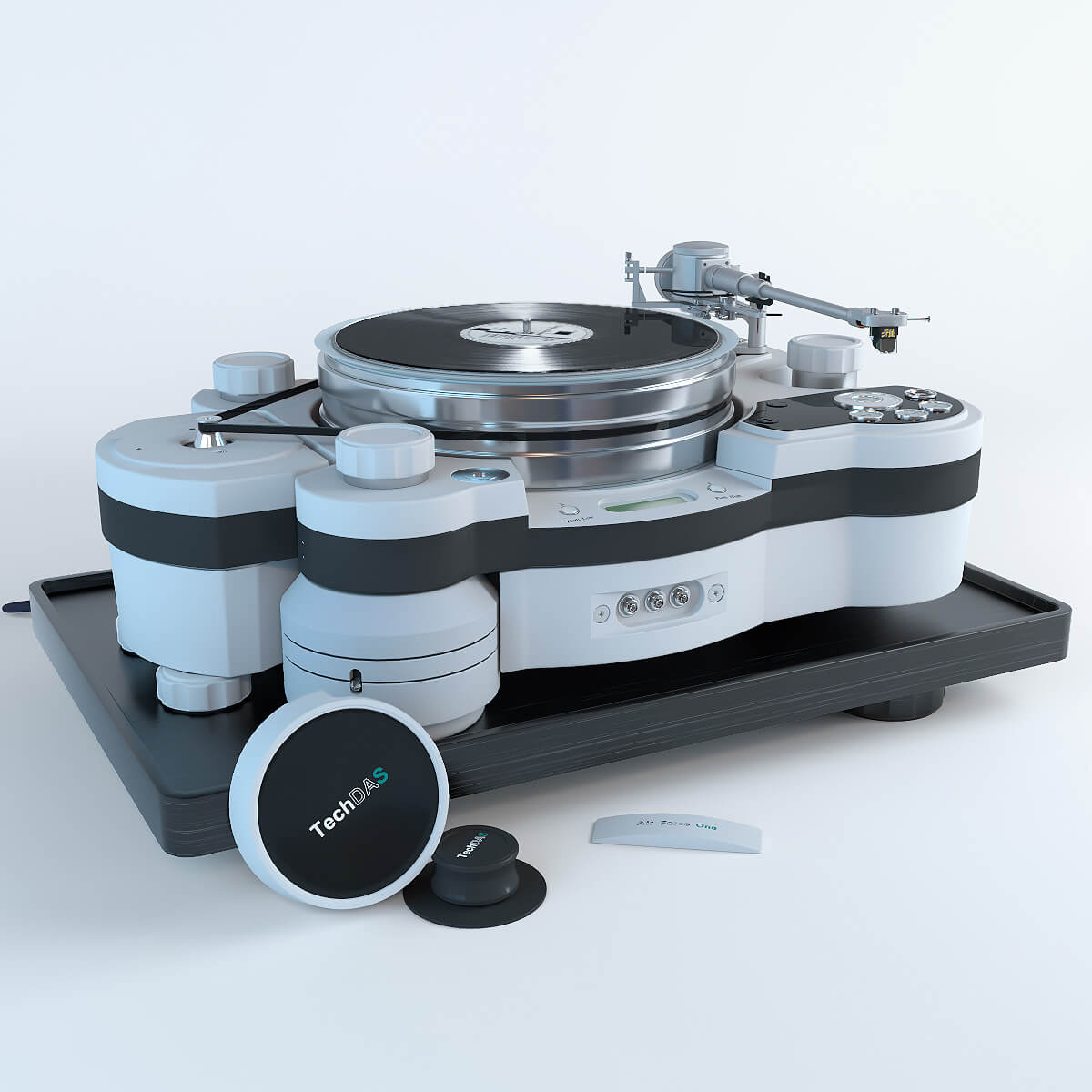 Vinyl Player Techdas Air Force One 3D Model by North2023