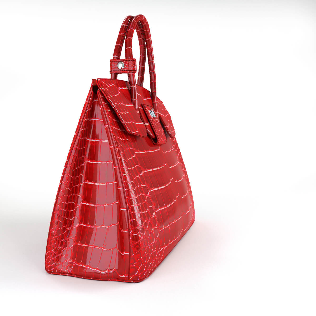 Women's Leather Handbag 3D Model by North2023