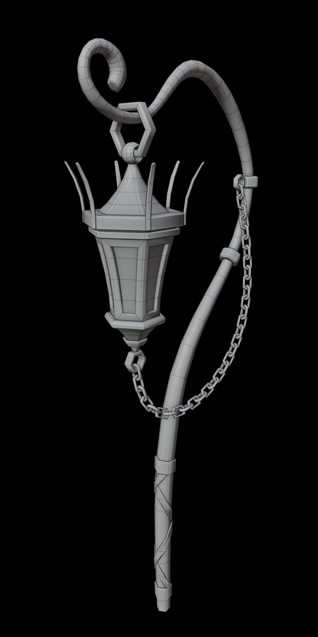 Flashlight Dark Fantasy - 3D Model by Not Cube