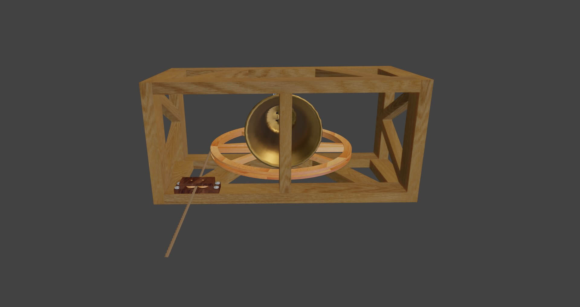 Church Bell Assembly - Free 3D Model by notofsoundmind