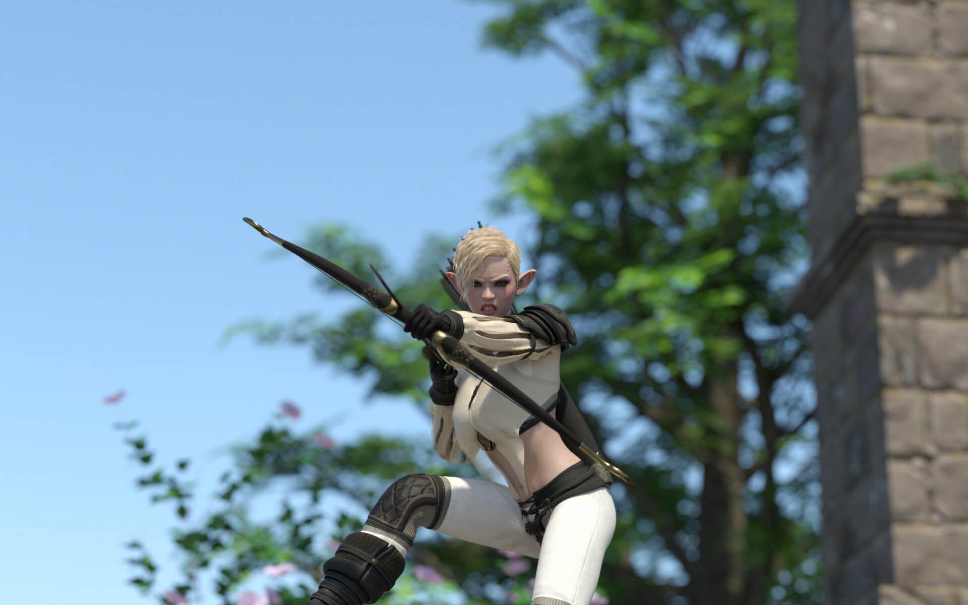 Aredhel The Elf 3D Desktop HD Wallpaper