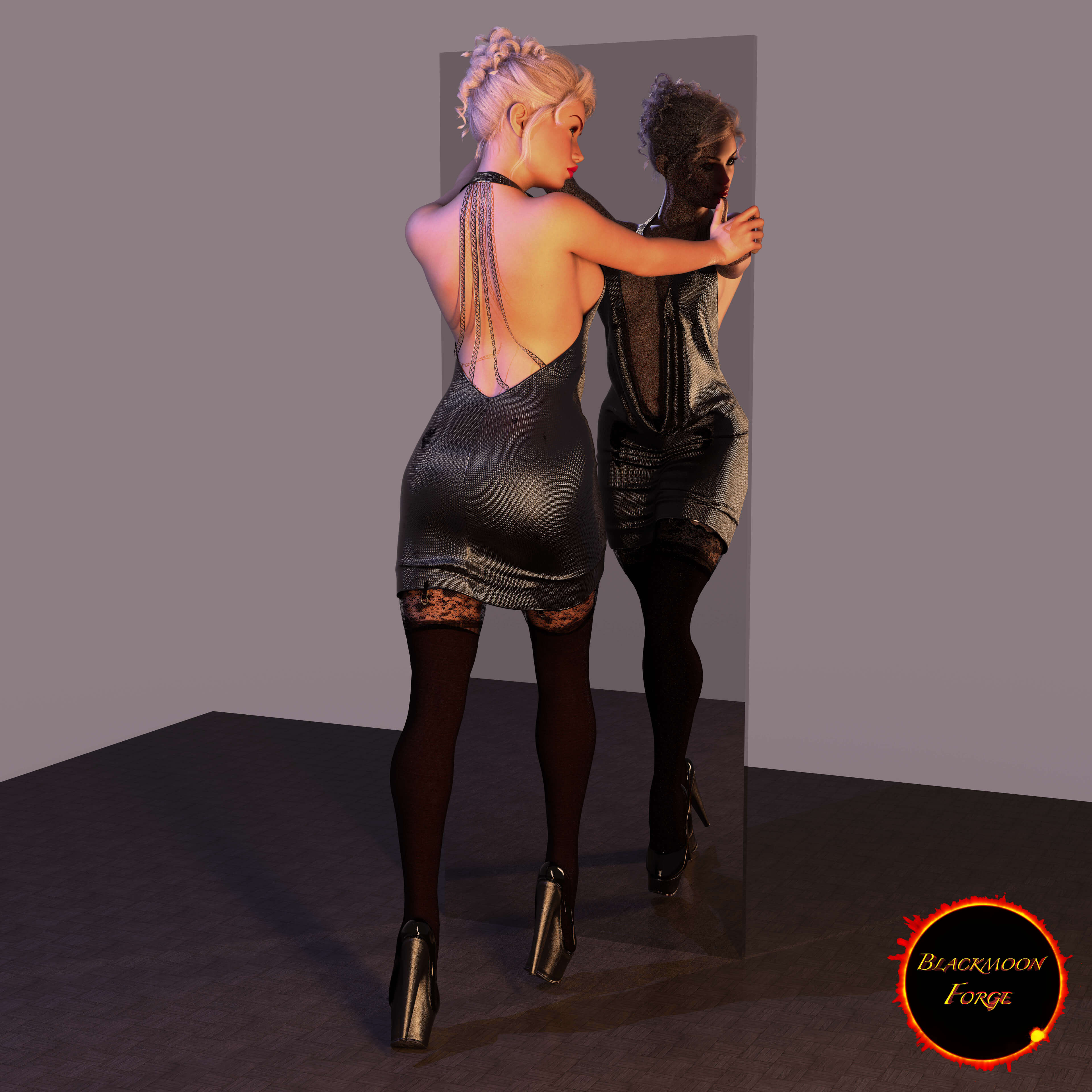 All Eyes on Elsie Tonight 3D Render, Digital Art by Nunzio