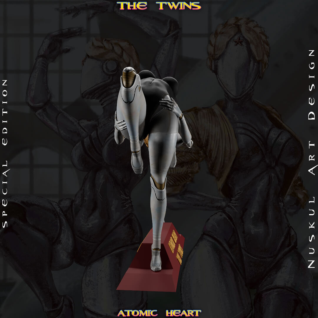 Atomic Heart - The Twins - Collectible Edition Free 3D Model by Nuskul Art