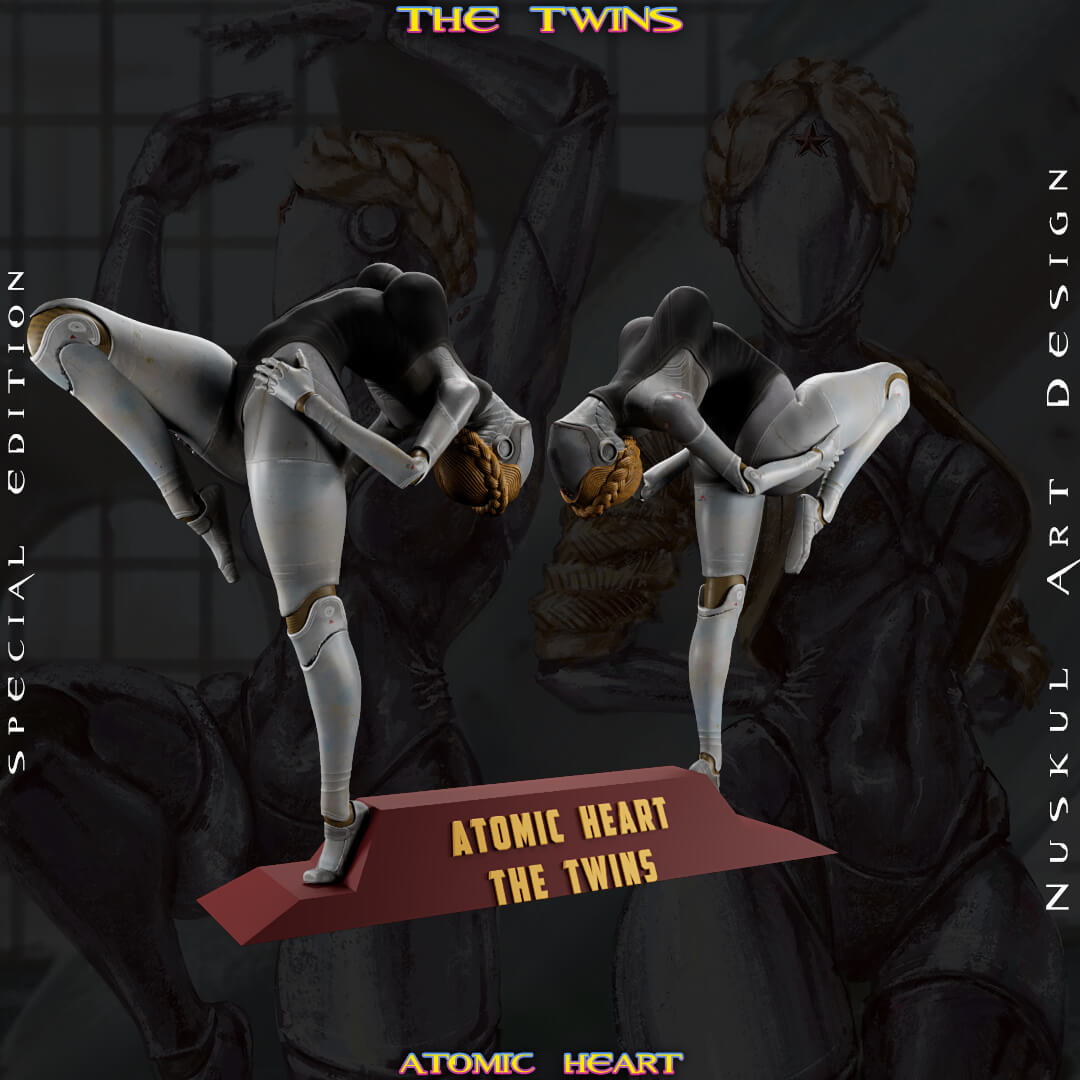 Atomic Heart - The Twins - Collectible Edition Free 3D Model by Nuskul Art