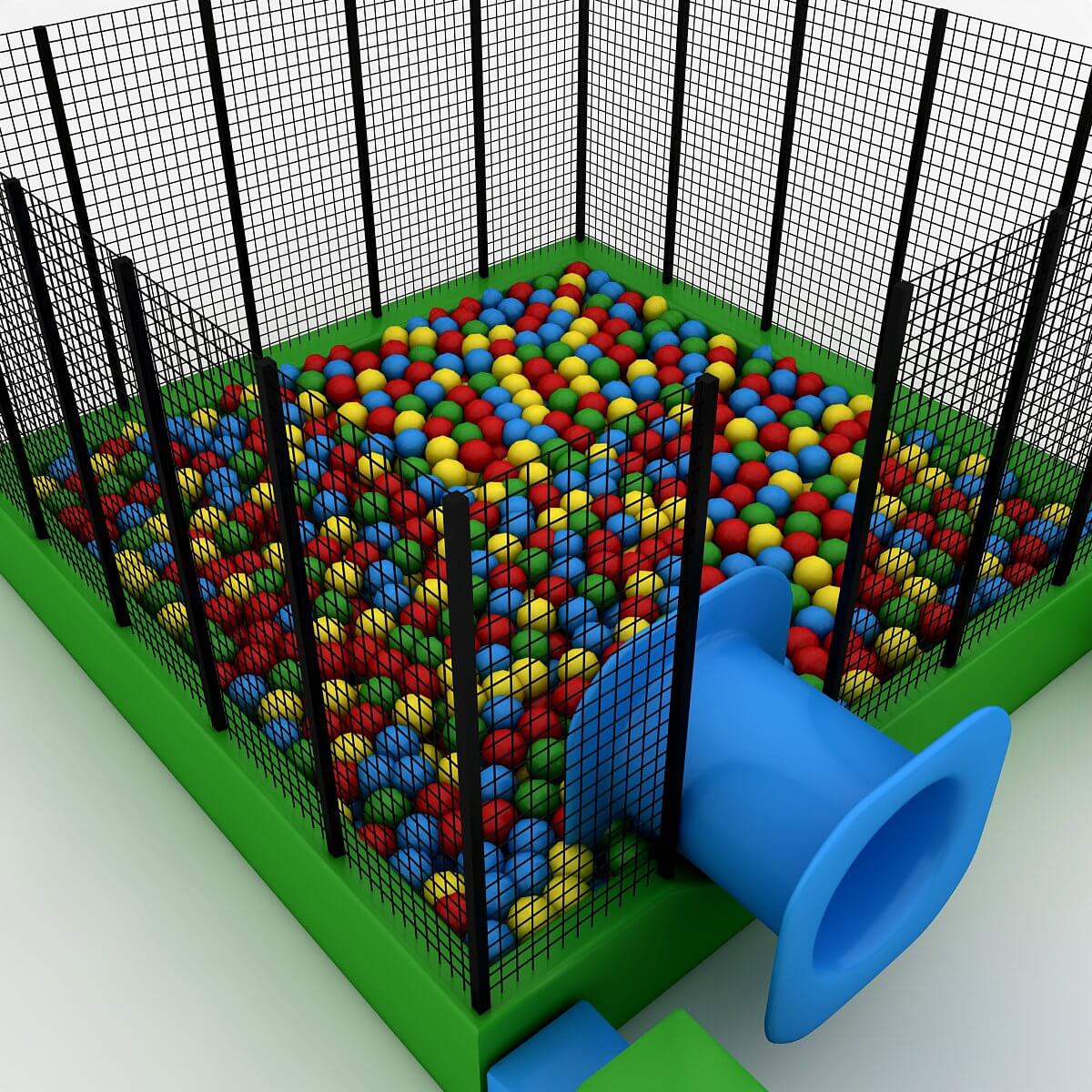 Ball Pool - 3D Model by nvere