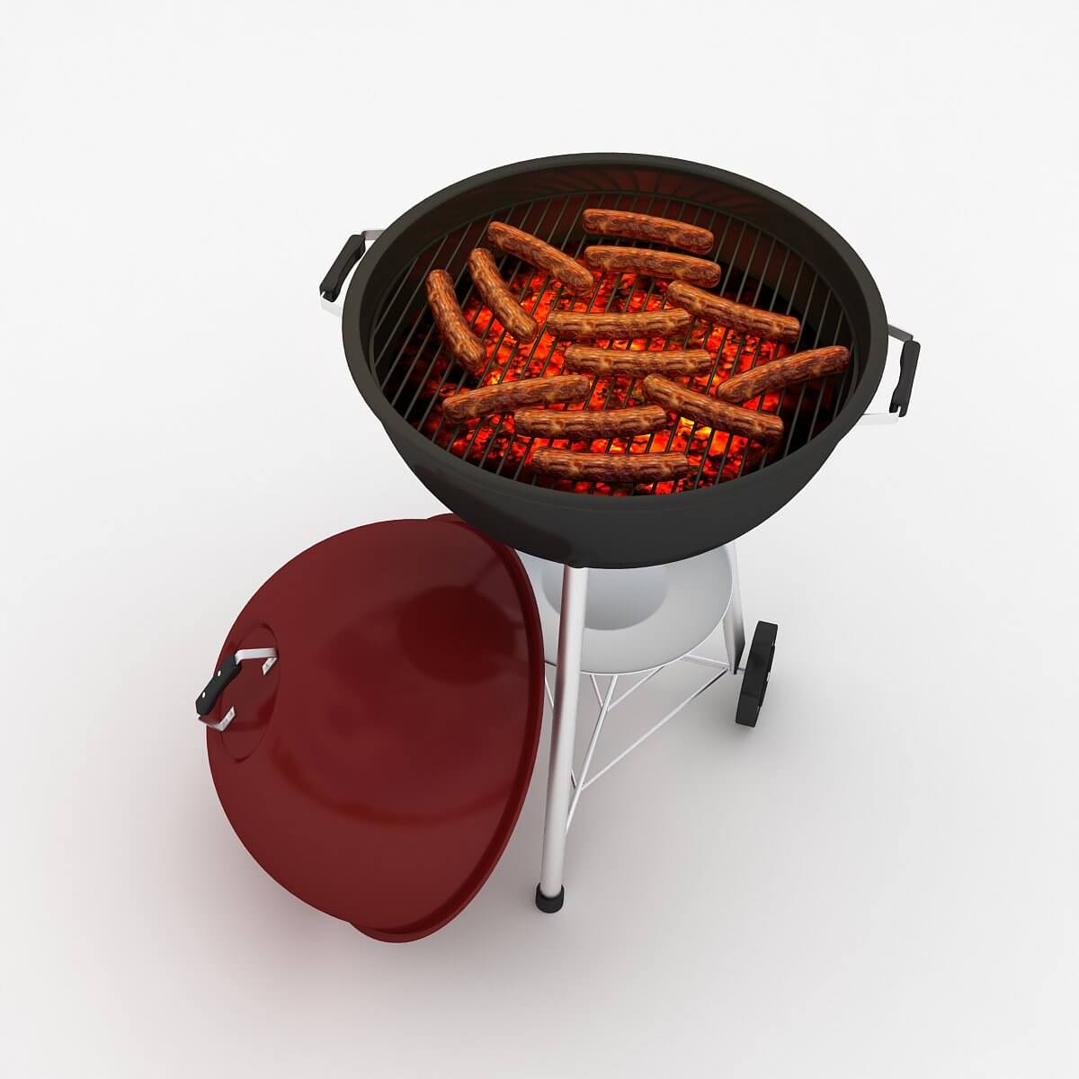 Barbecue - 3D Model by nvere