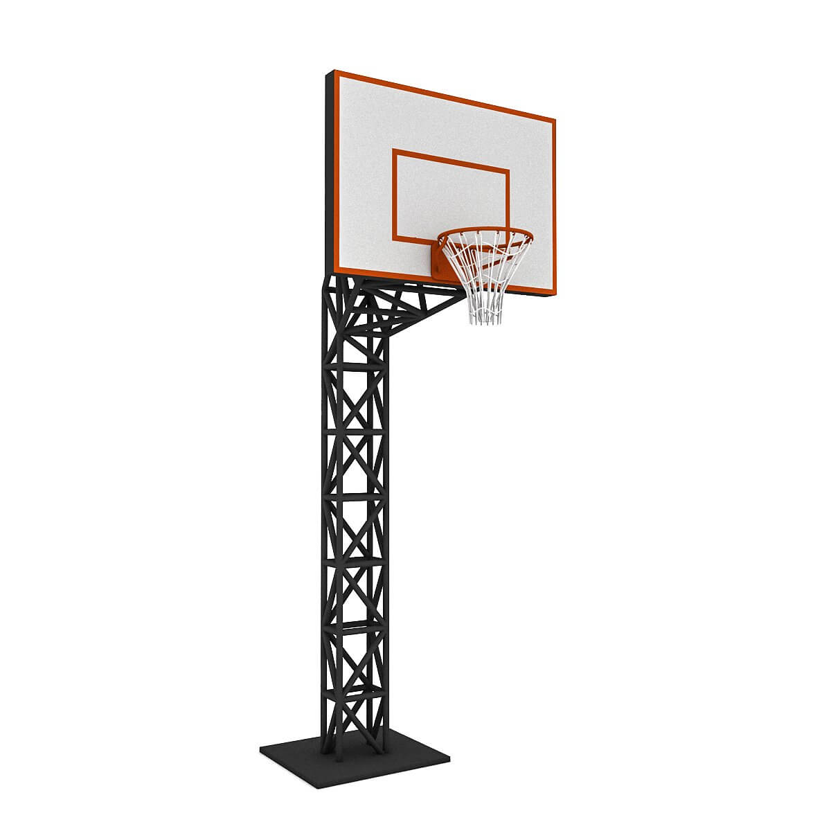 Basketball Hoop - 3D Model by nvere