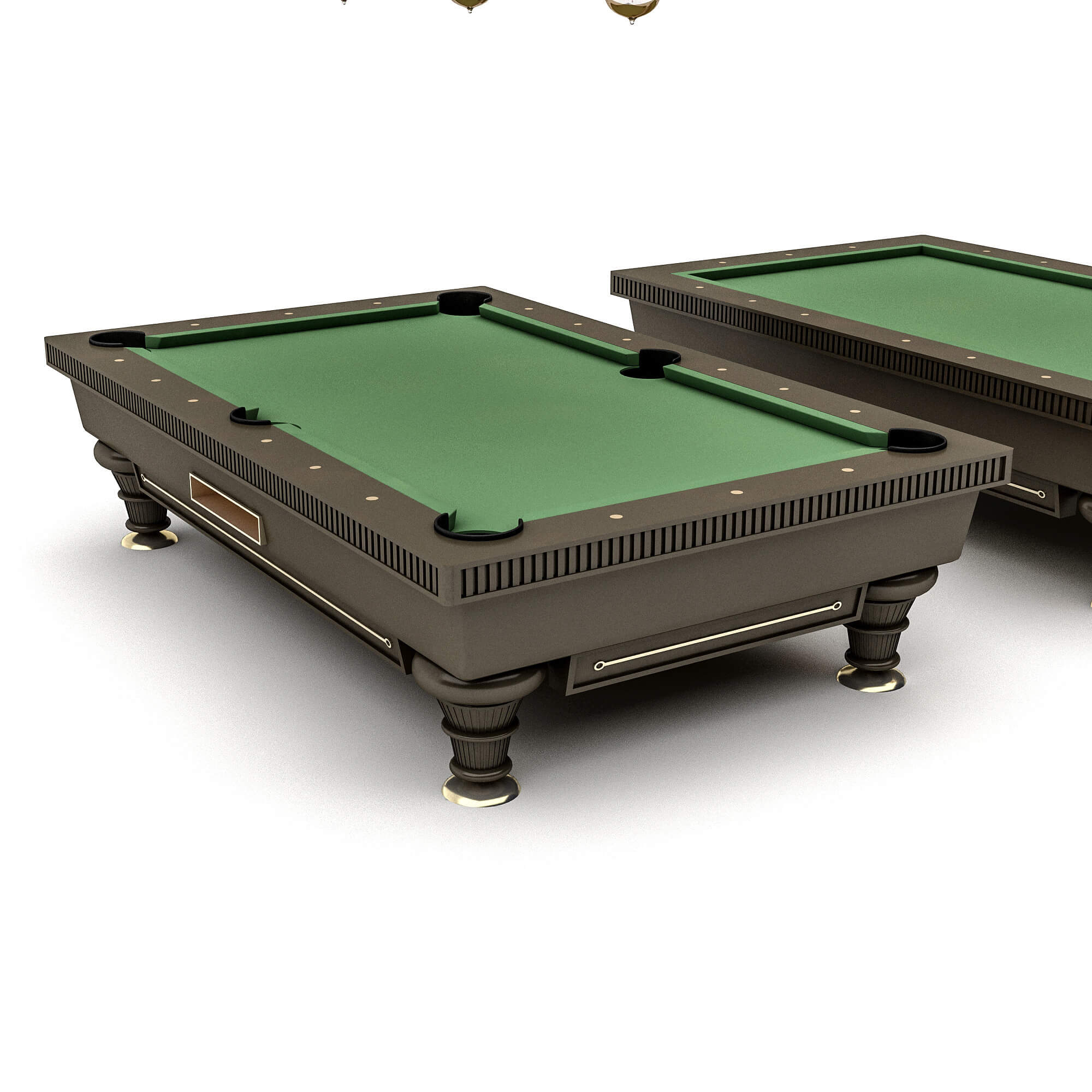 Billiard Hall Assets - 3D Model by nvere