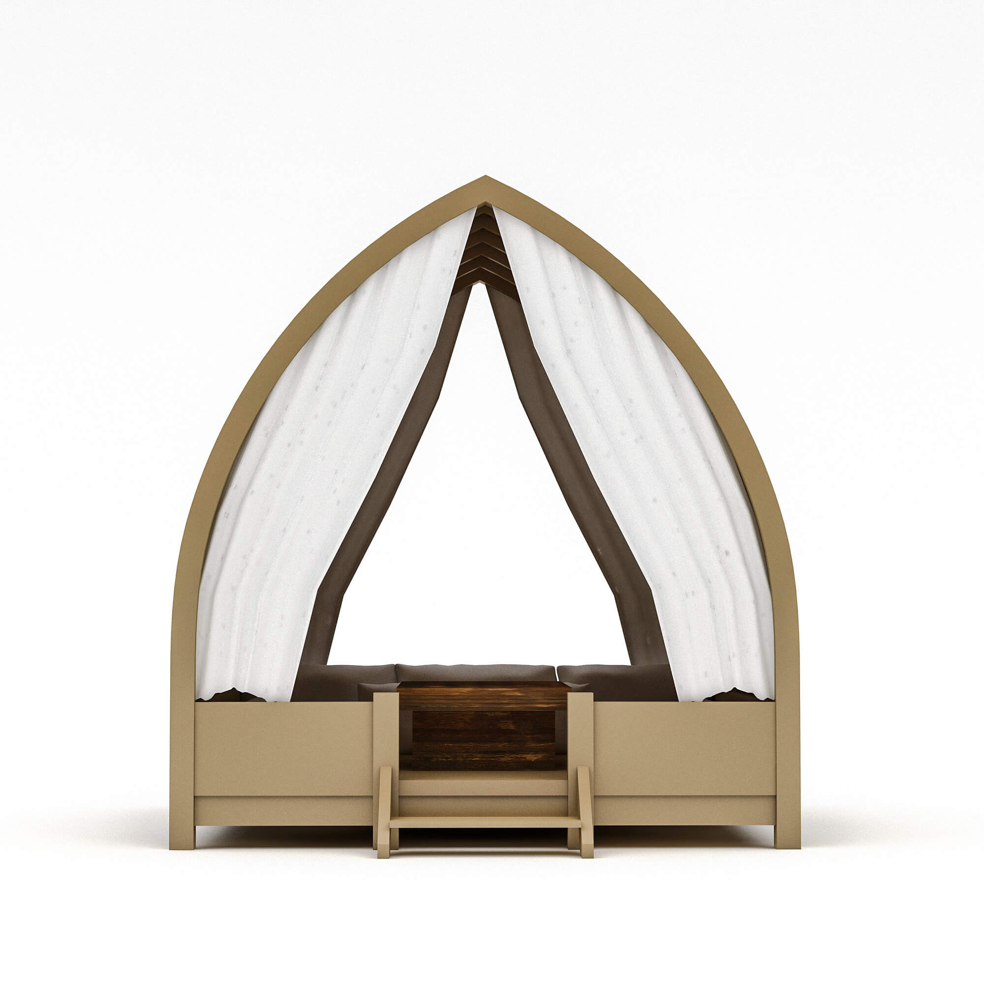 Bohemian Beach Lodge 04 - 3D Model by nvere