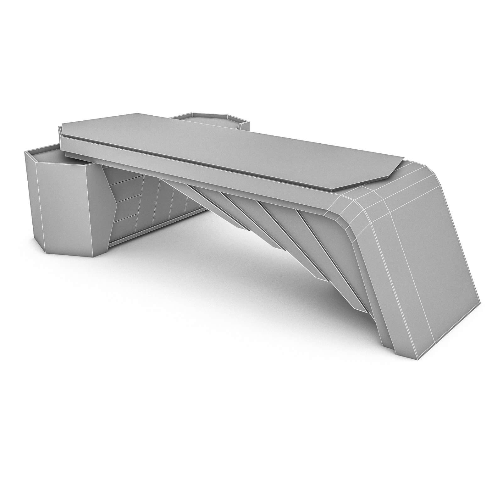 Boss Table - 3D Model by nvere