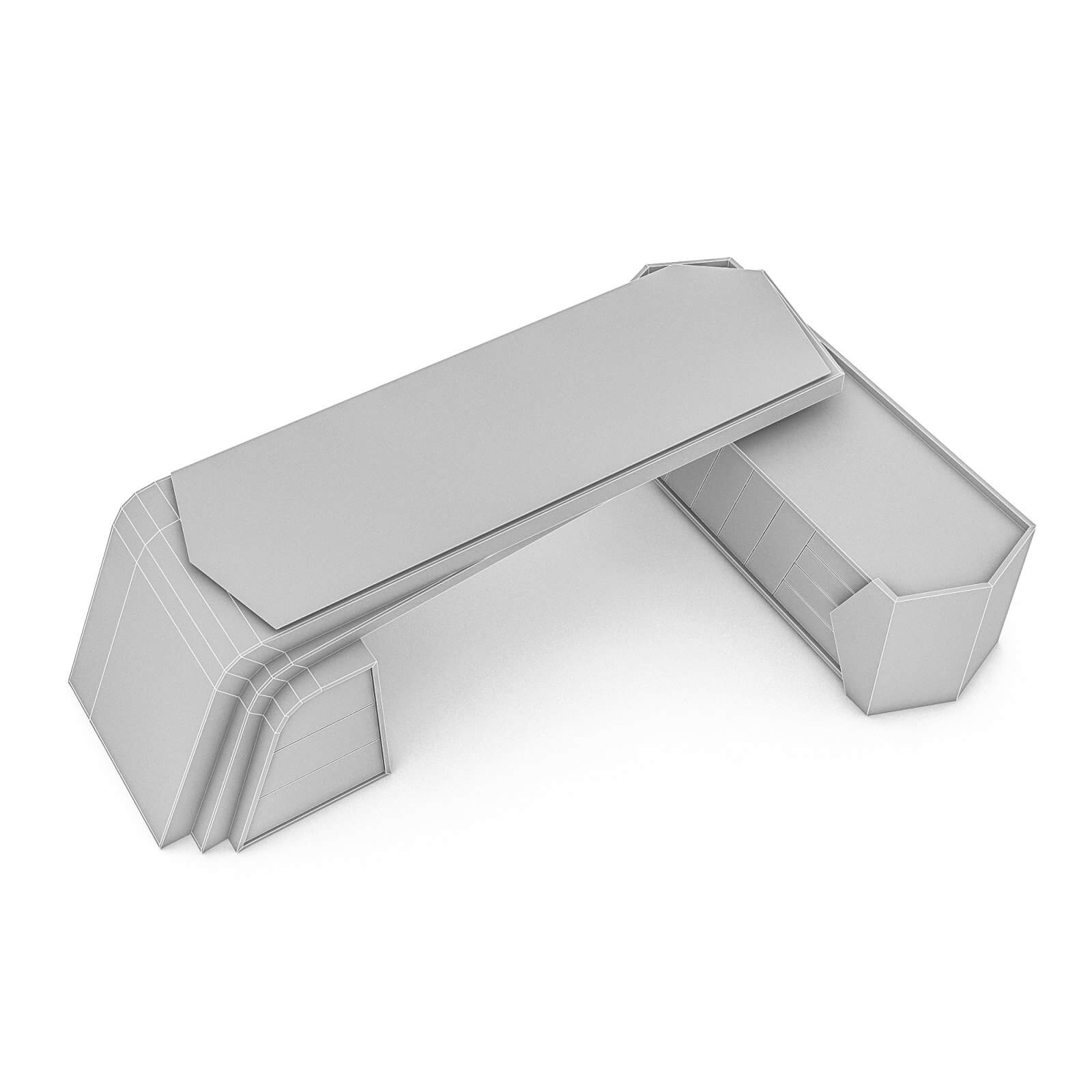 Boss Table - 3D Model by nvere