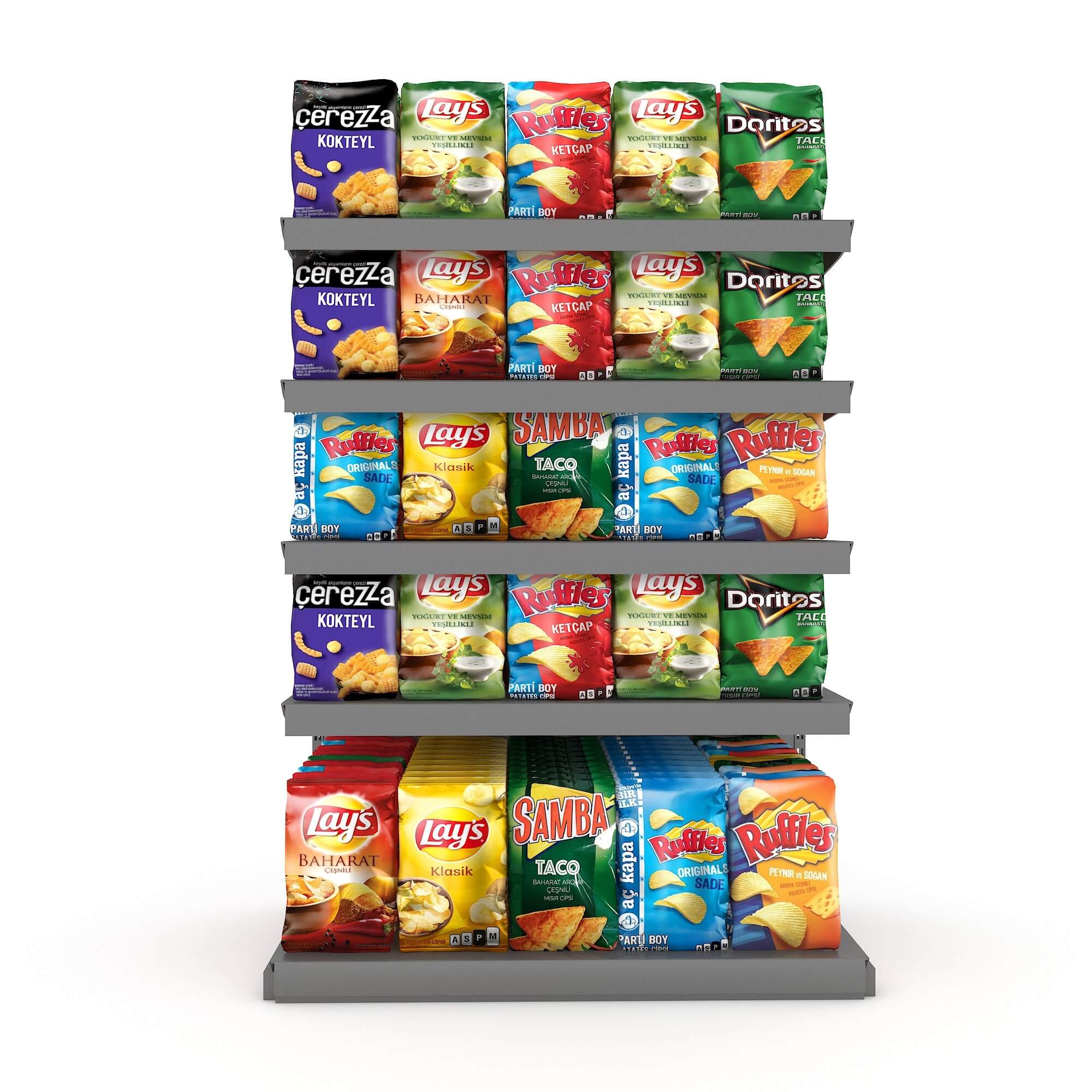 Chips Store Display 02 - 3D Model by nvere