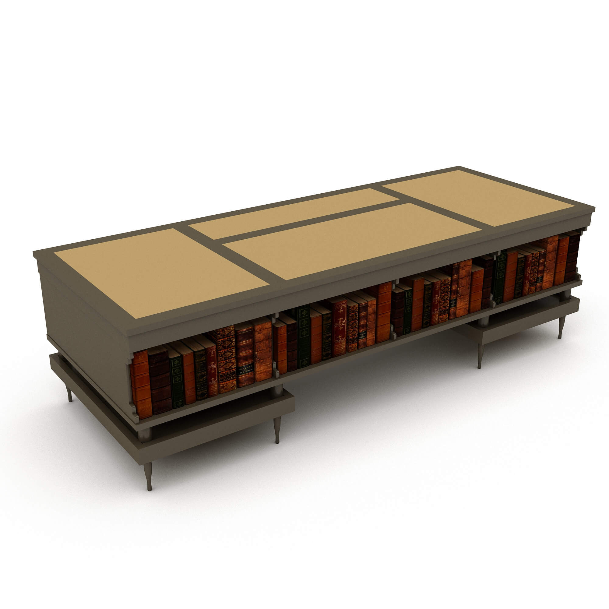 Classic Office Desk - 3D Model by nvere