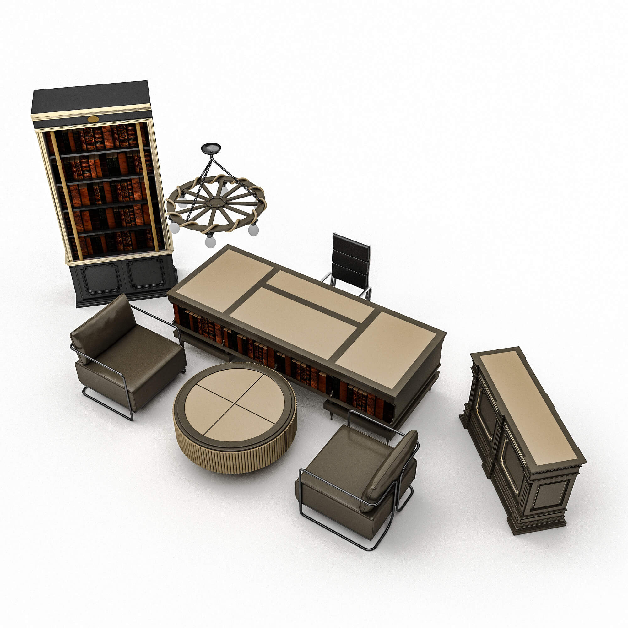 Classic Office - 3D Model by nvere