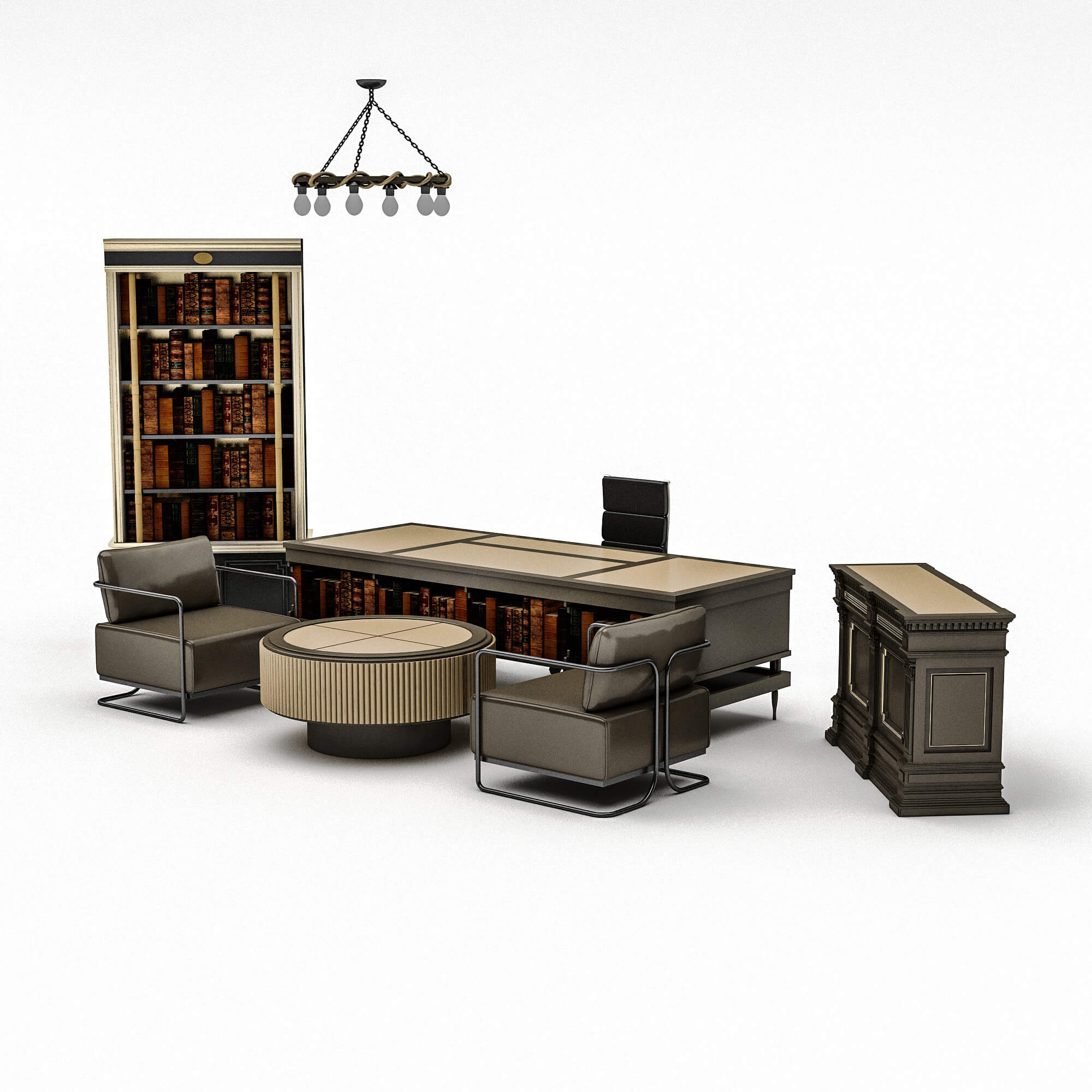 Classic Office - 3D Model by nvere