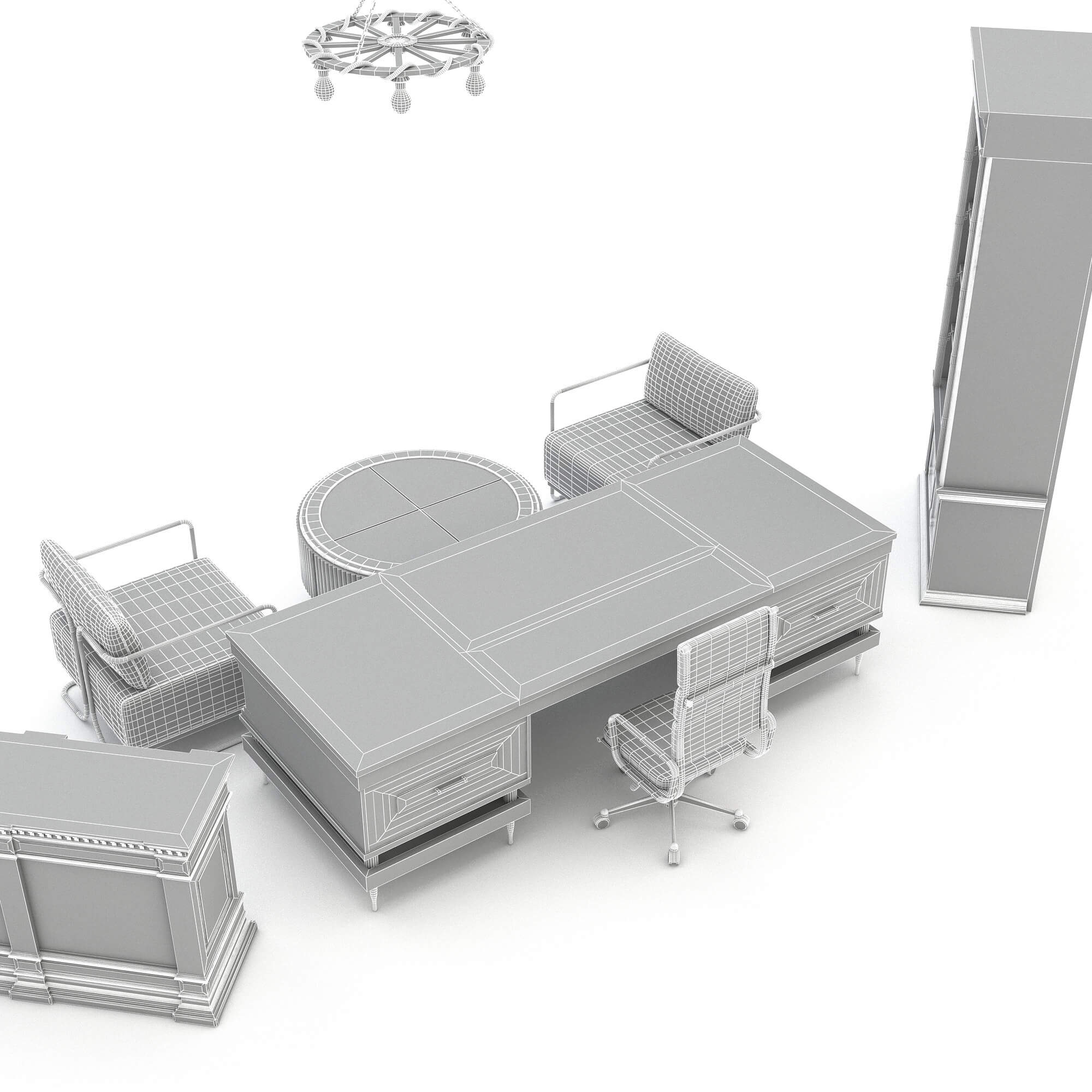 Classic Office - 3D Model by nvere