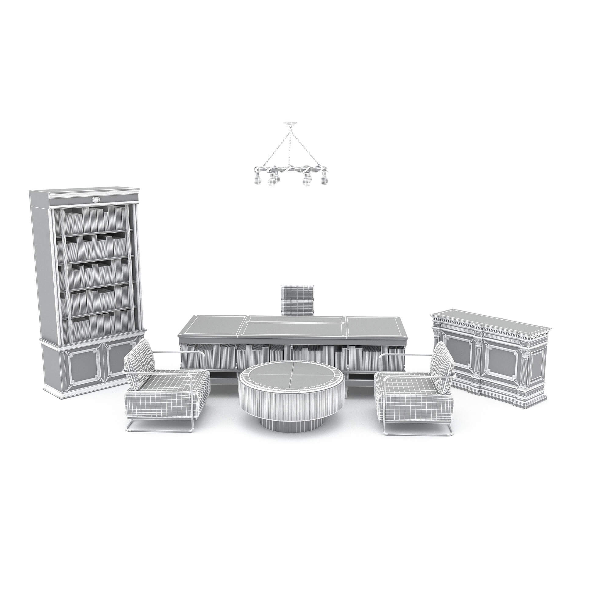 Classic Office - 3D Model by nvere