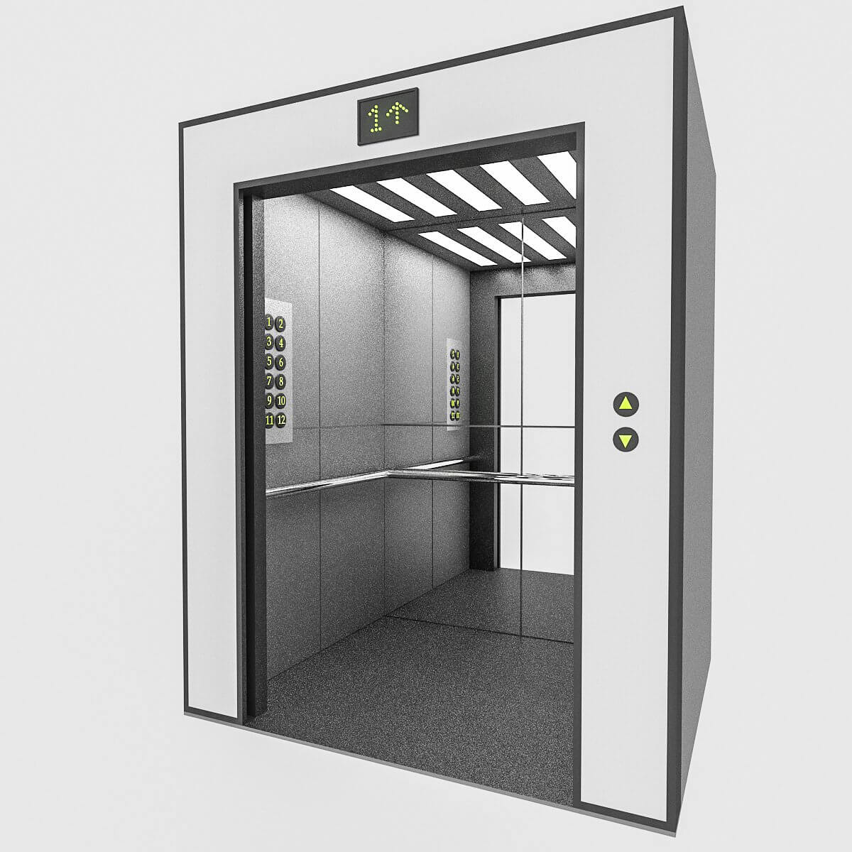 Elevator - 3D Model by nvere