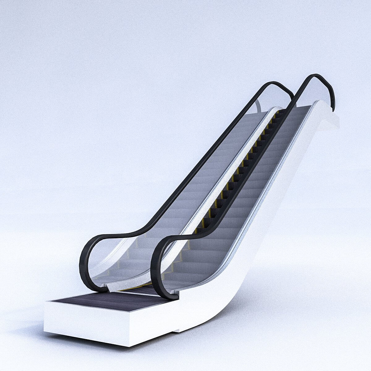 Escalator - 3D Model by nvere