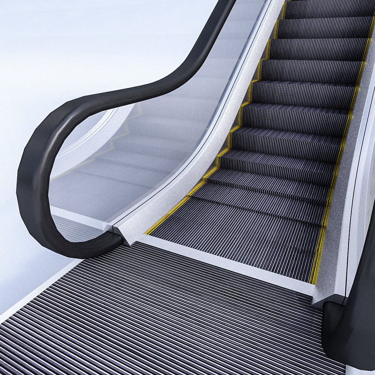 Escalator - 3D Model by nvere
