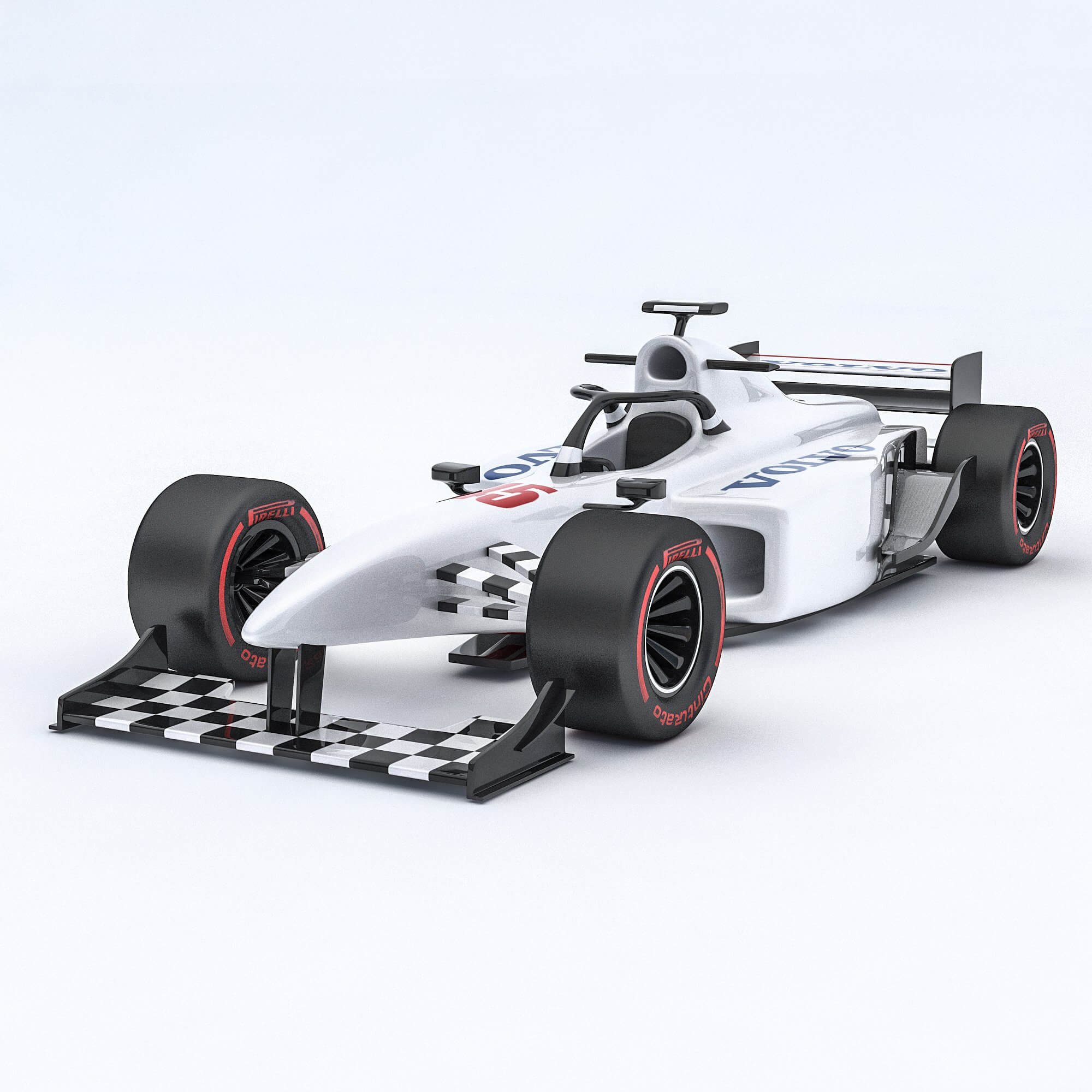 Formula 1 Car 10 - 3D Model by nvere