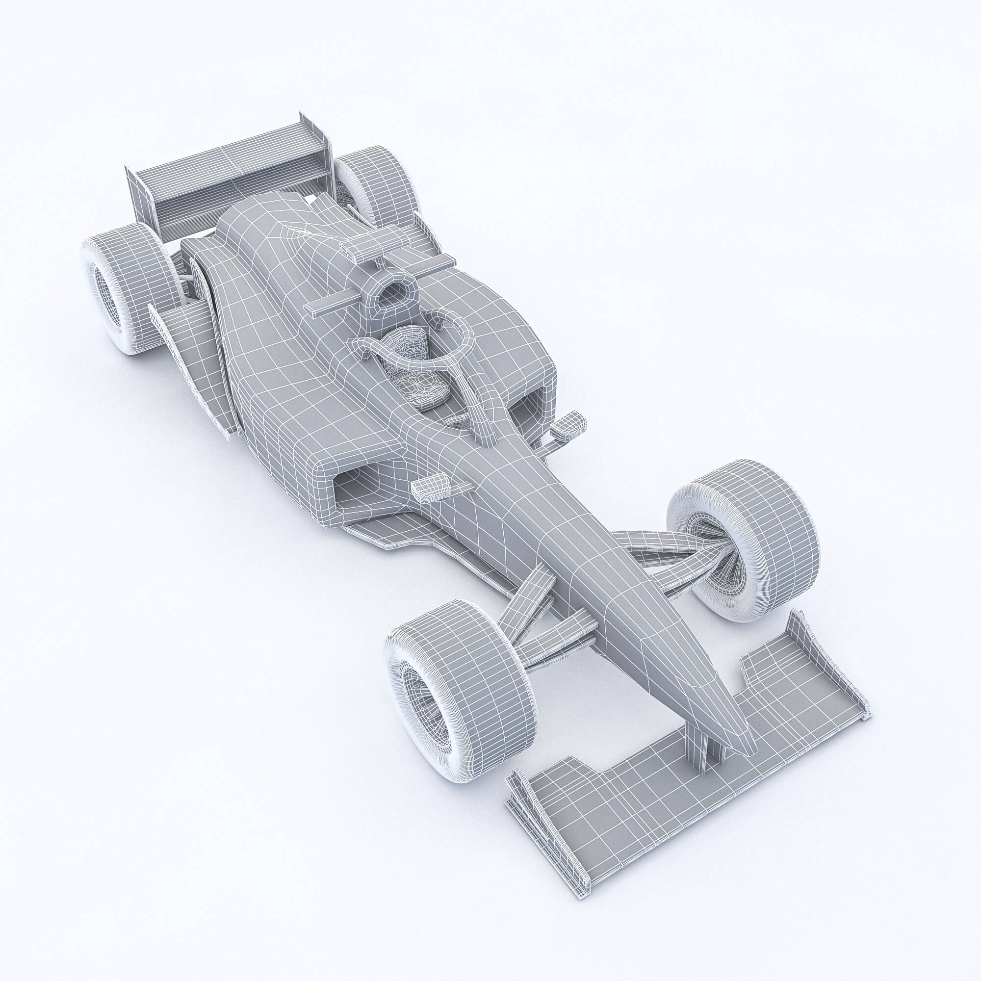 Formula 1 Car 10 - 3D Model by nvere