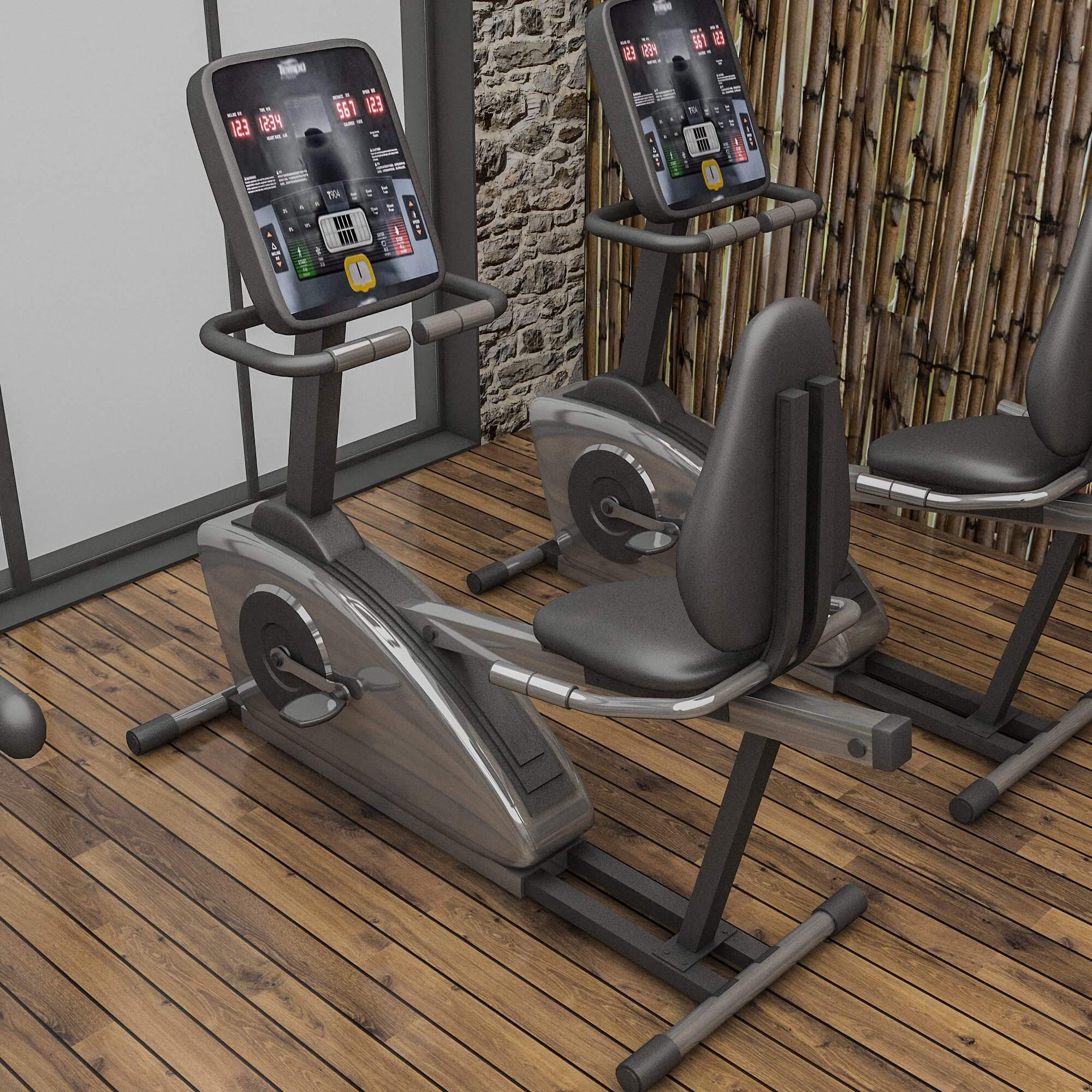 Gym Full - 3D Model by nvere