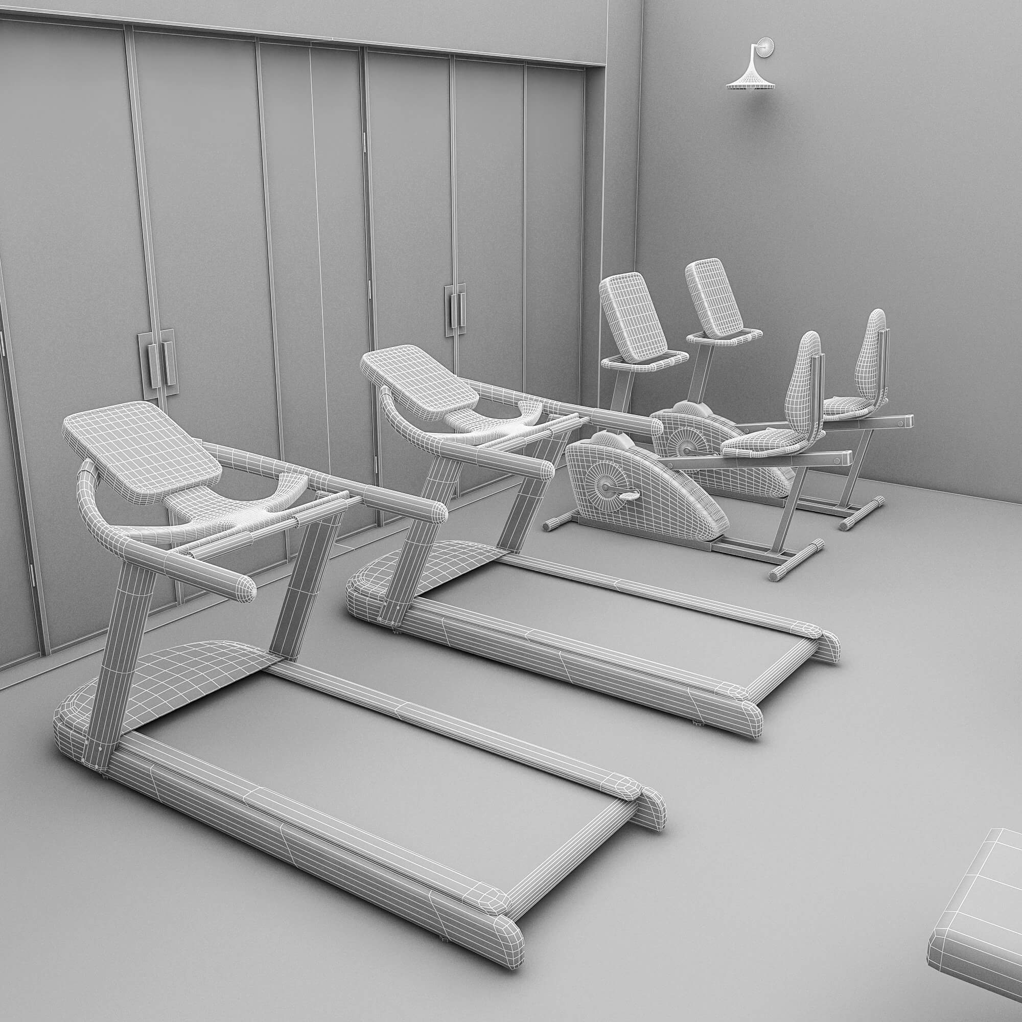 Gym Full - 3D Model by nvere