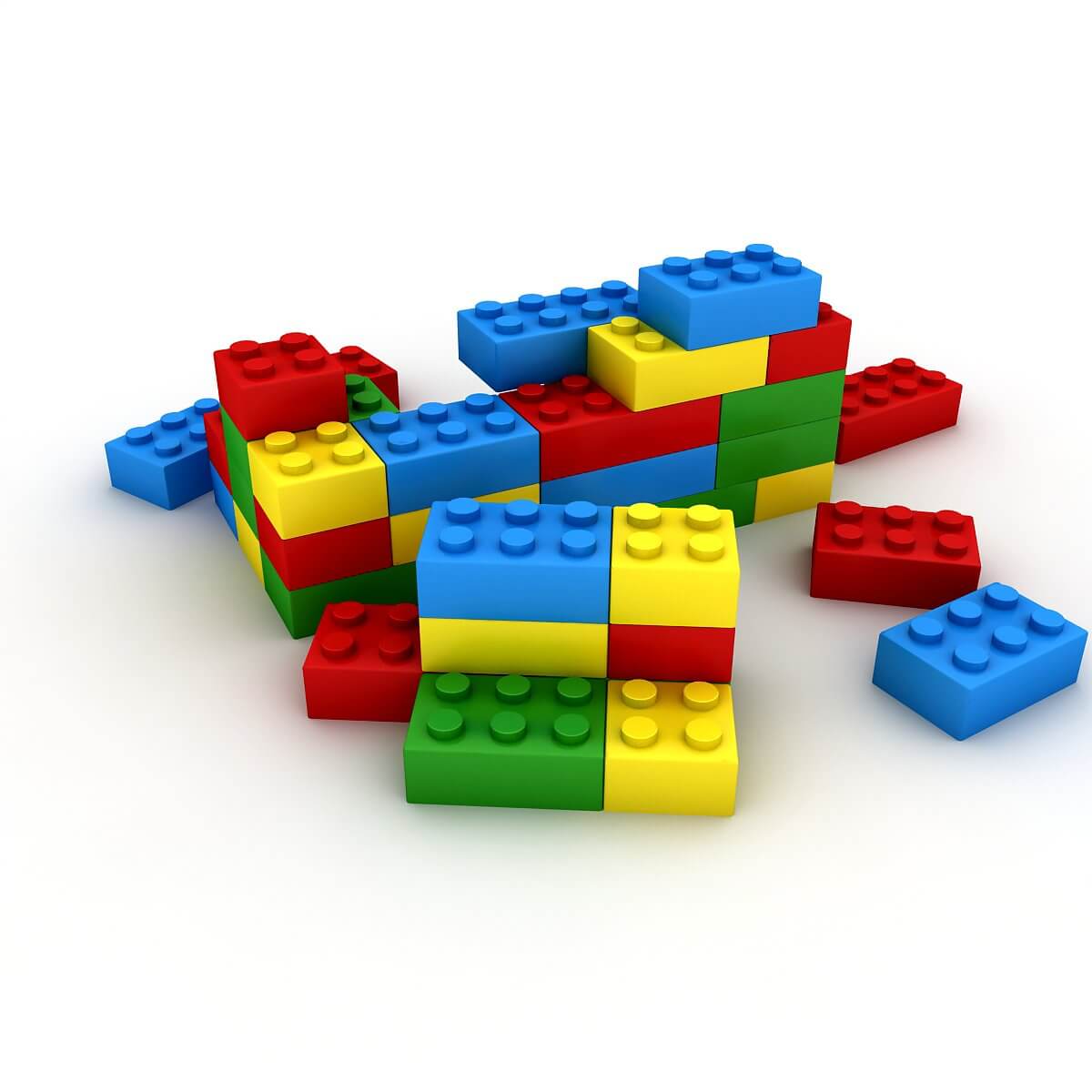 Building Block Toy - 3D Model by nvere