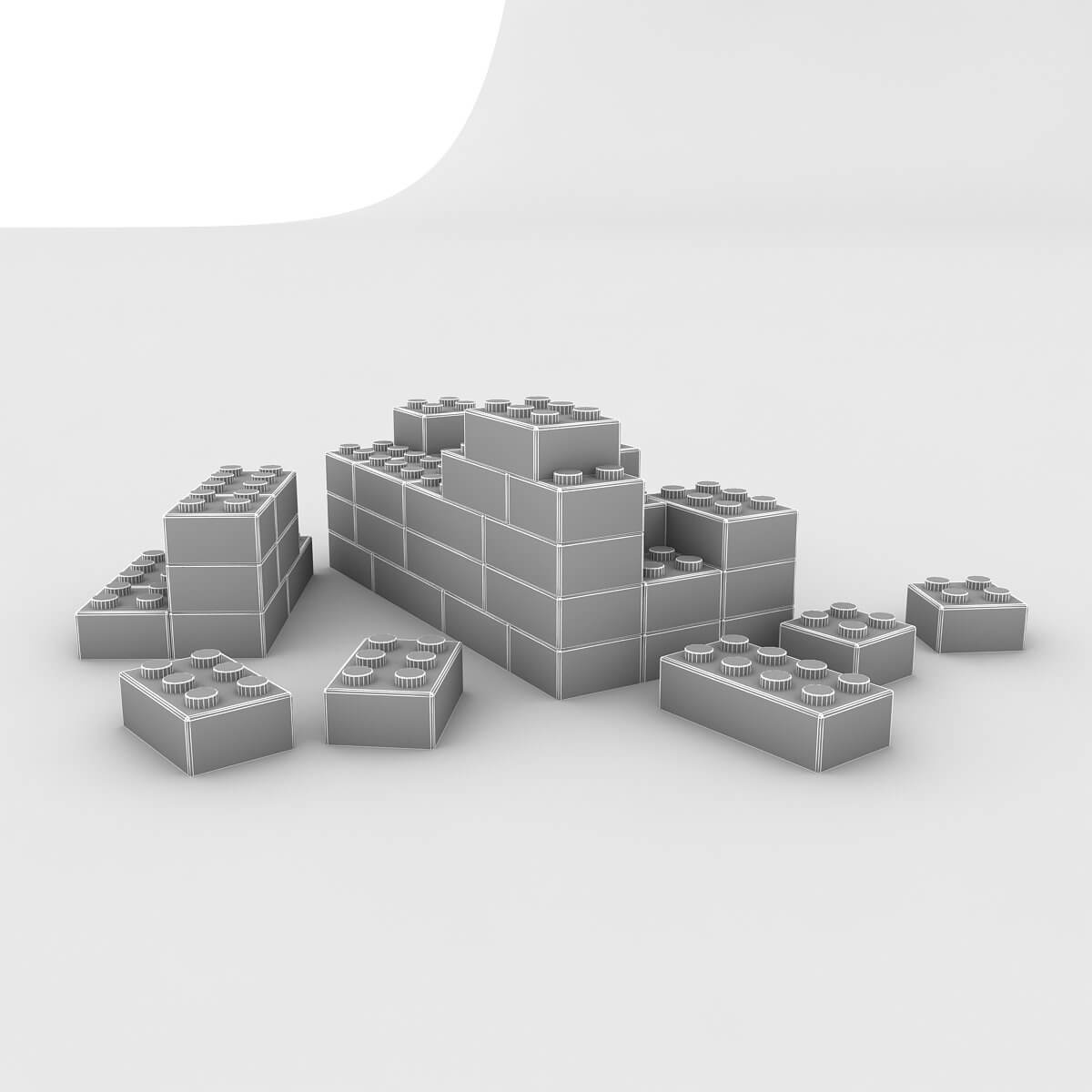 Building Block Toy - 3D Model by nvere