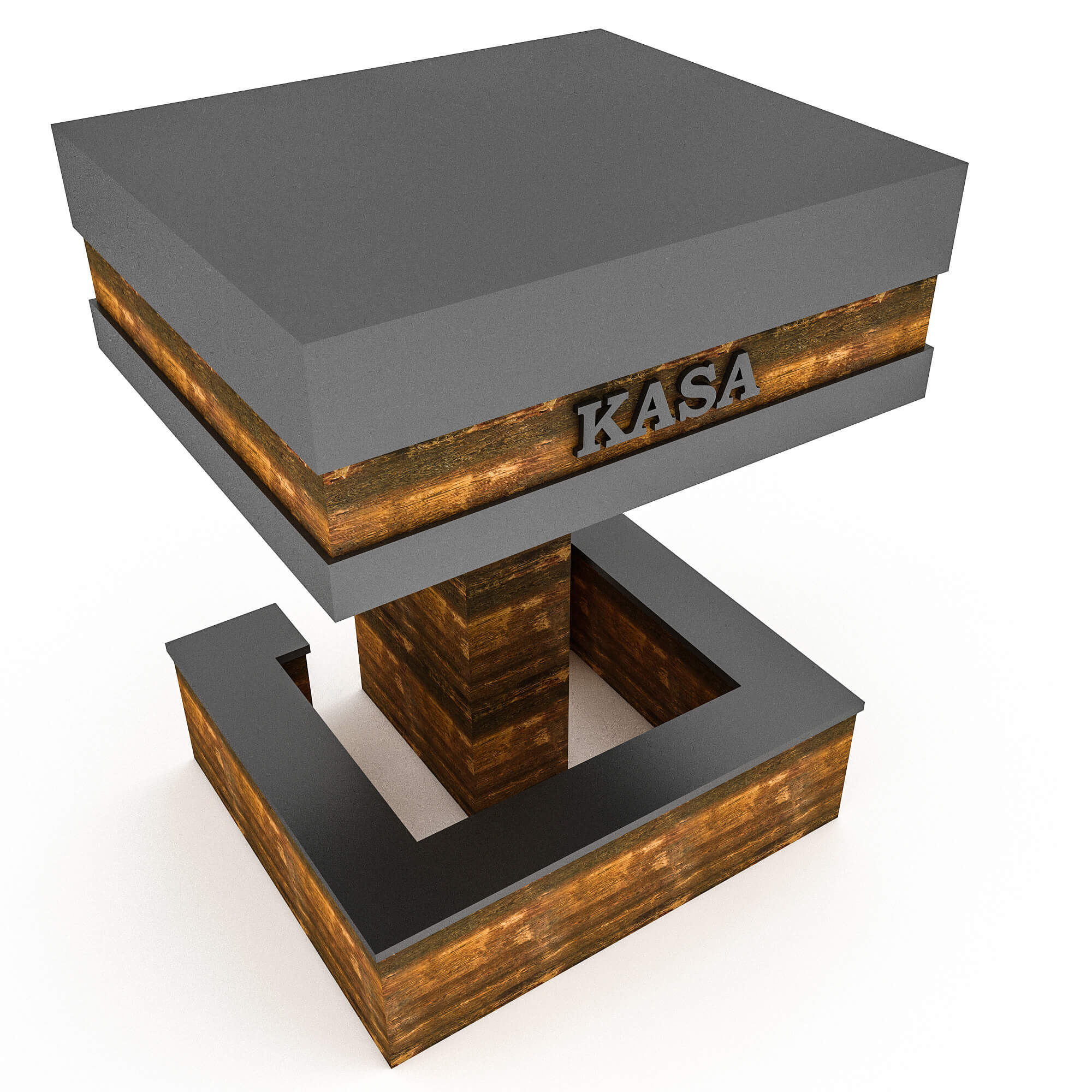 Loft Cash - 3D Model by nvere