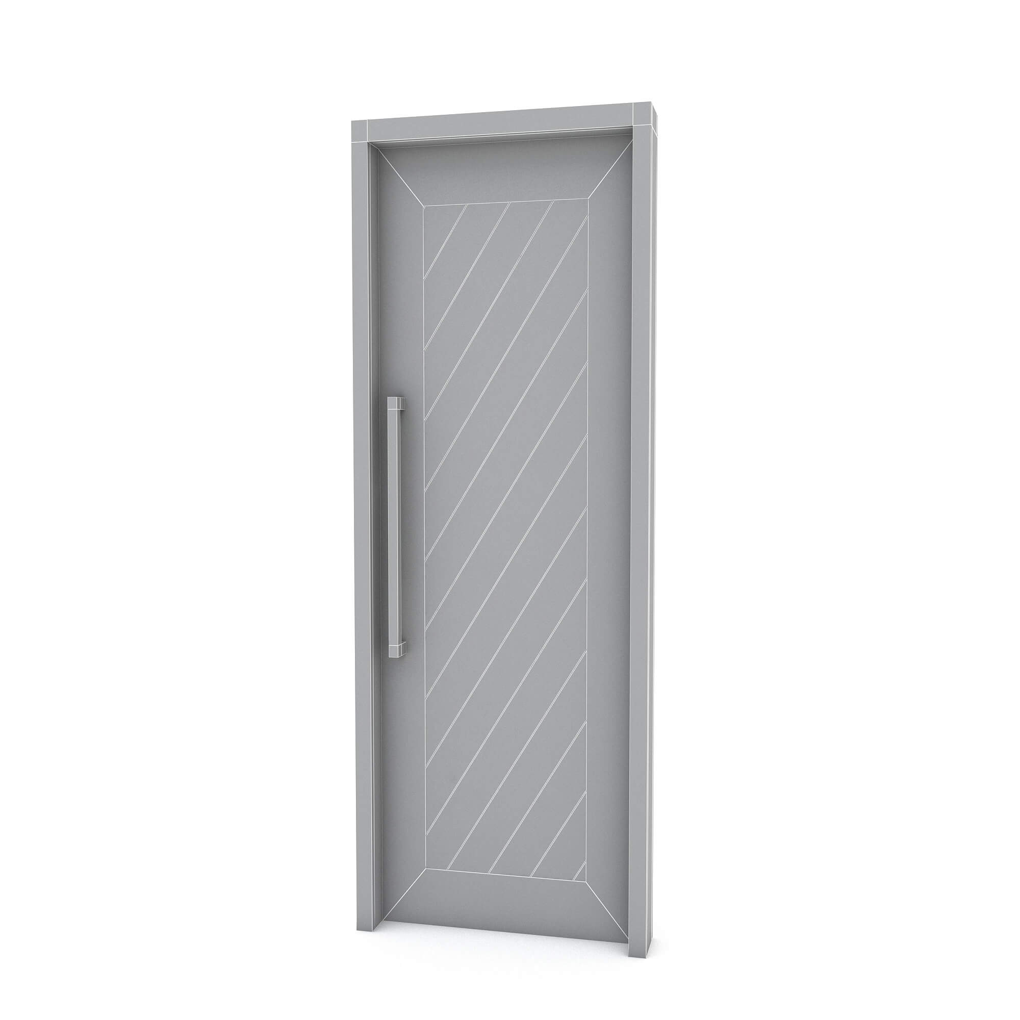Modern Office Door - 3D Model by nvere