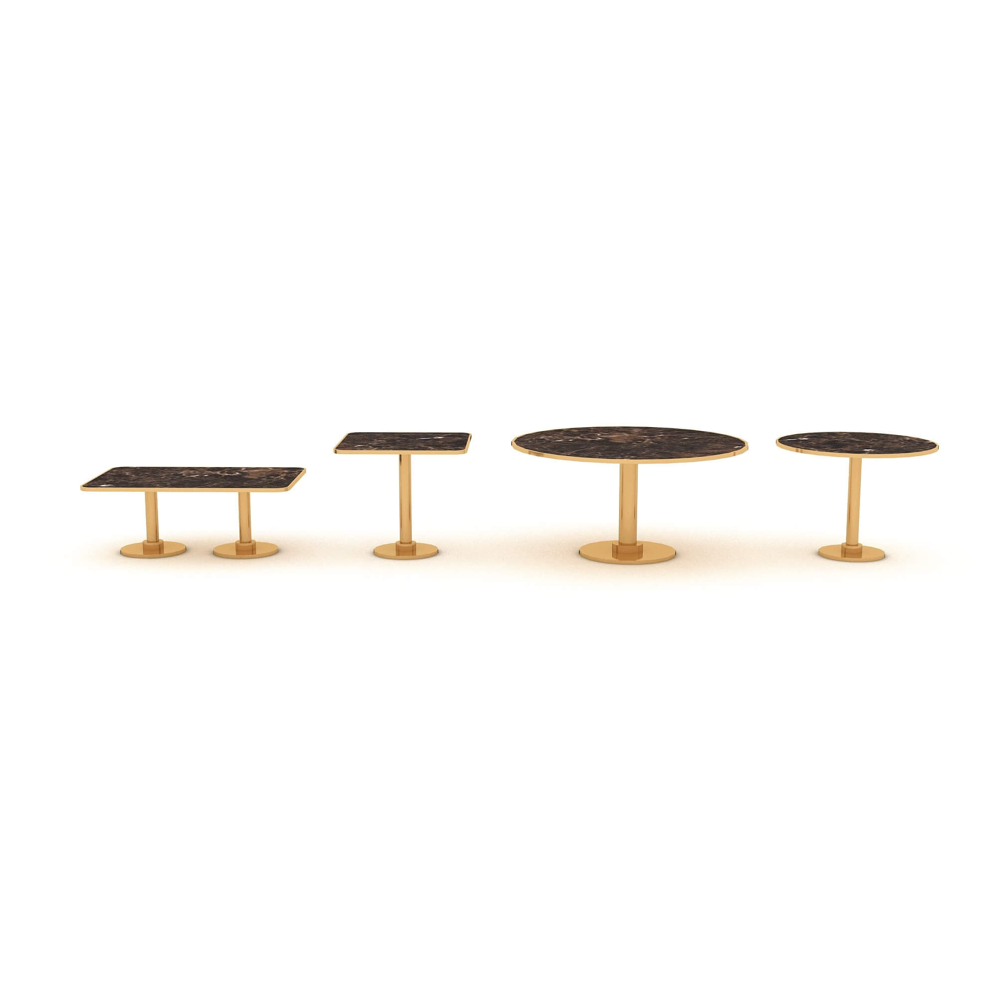 Modern Dining Table 06 - 3D Model by nvere