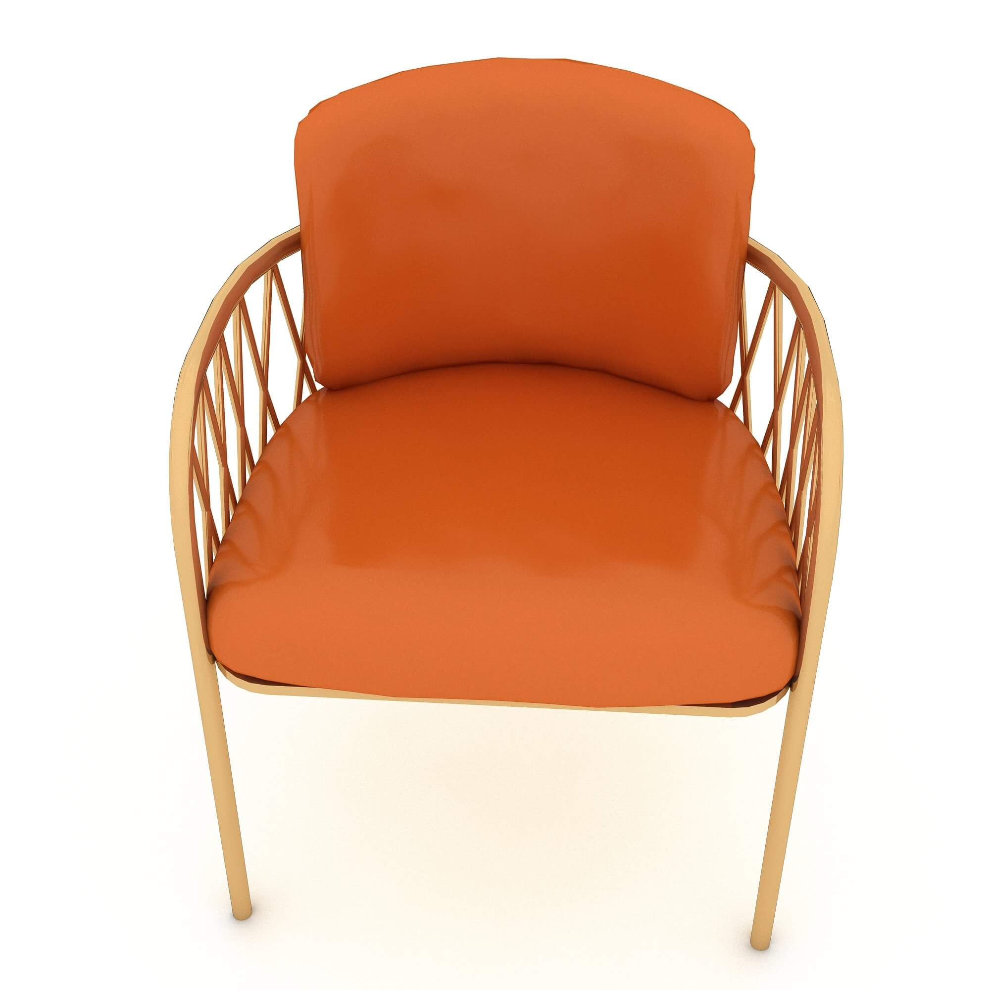 Modern Metal Chair - 3D Model by nvere