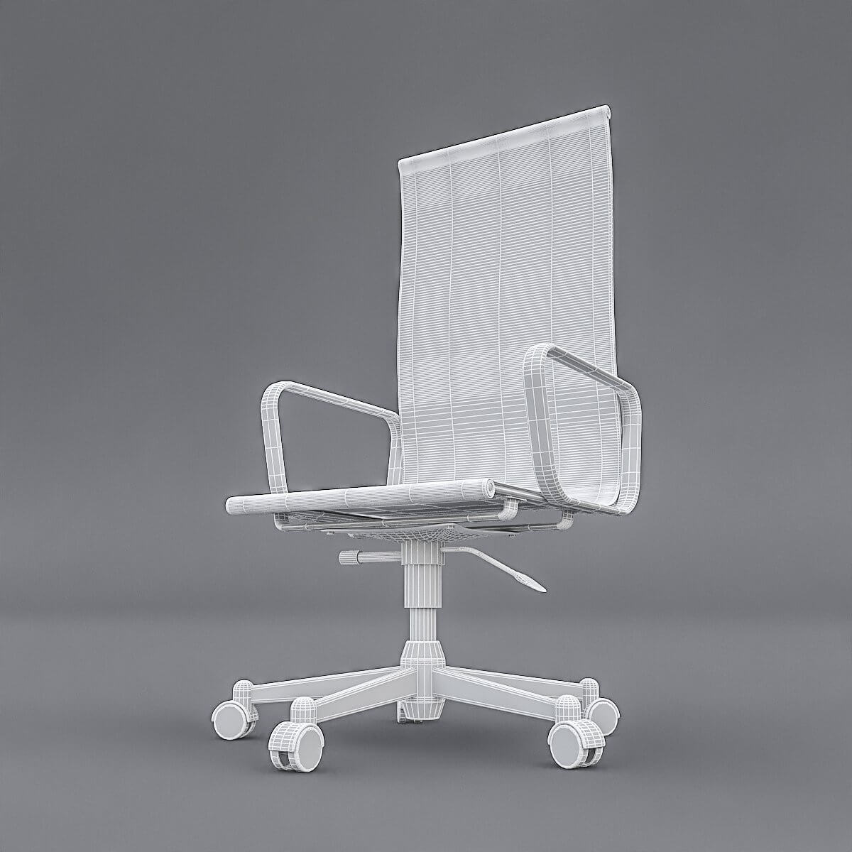 Office Chair - 3D Model by nvere