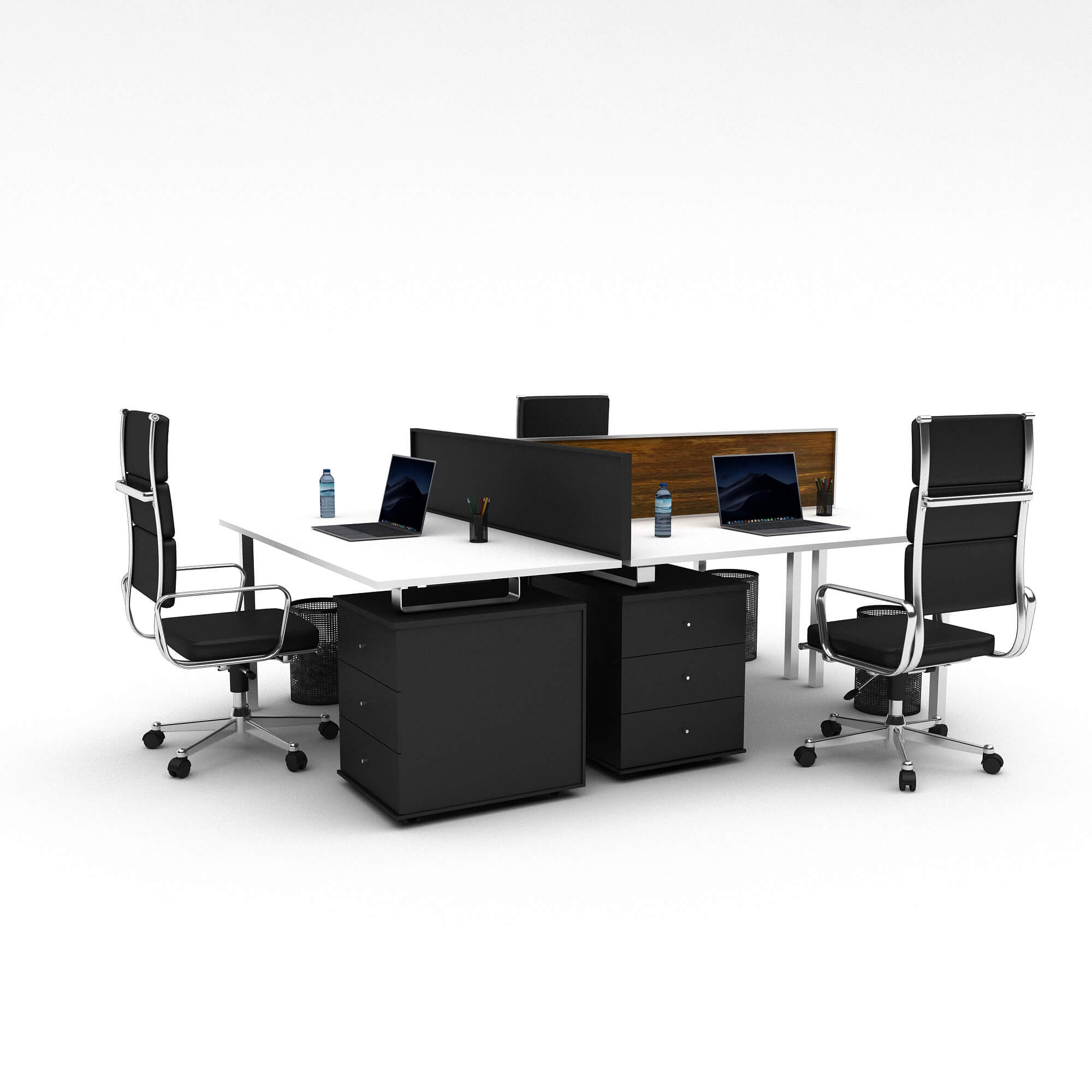 Office Work and Meeting Table 03 - 3D Model by nvere
