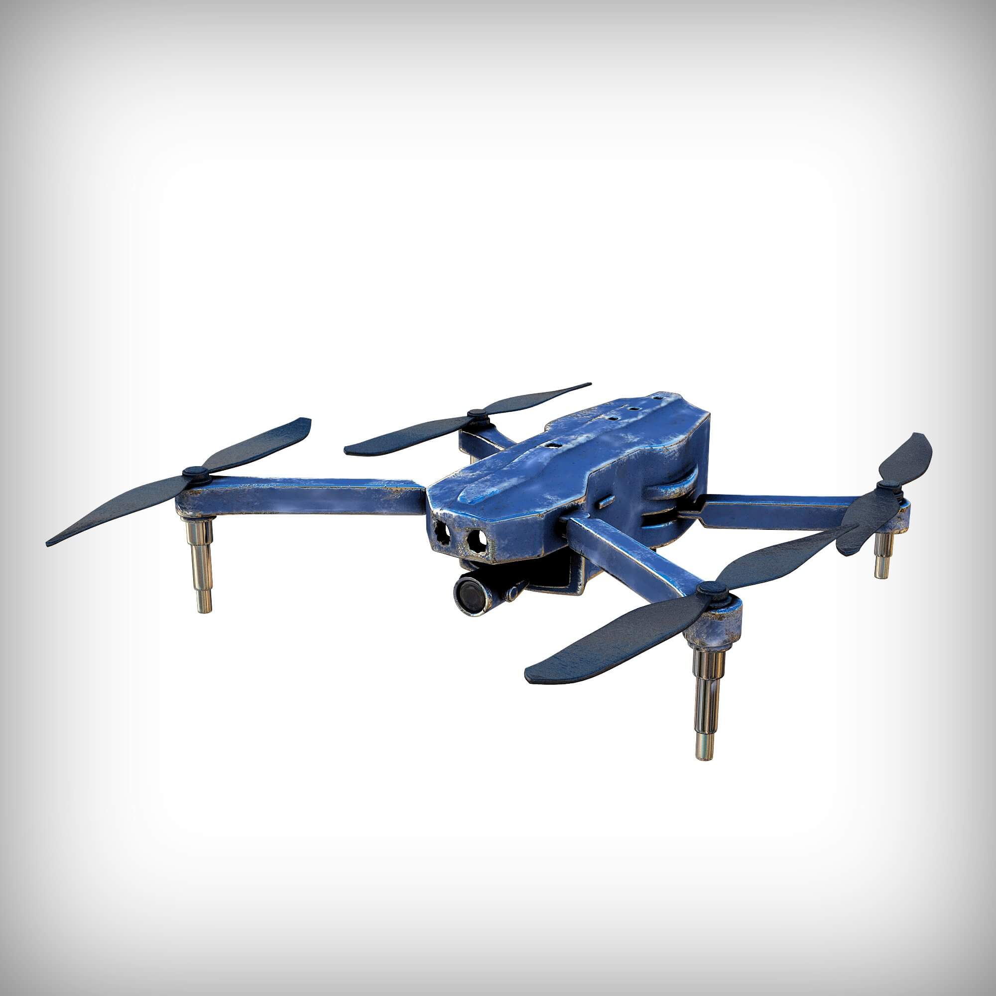 Old Drone - 3D Model by nvere