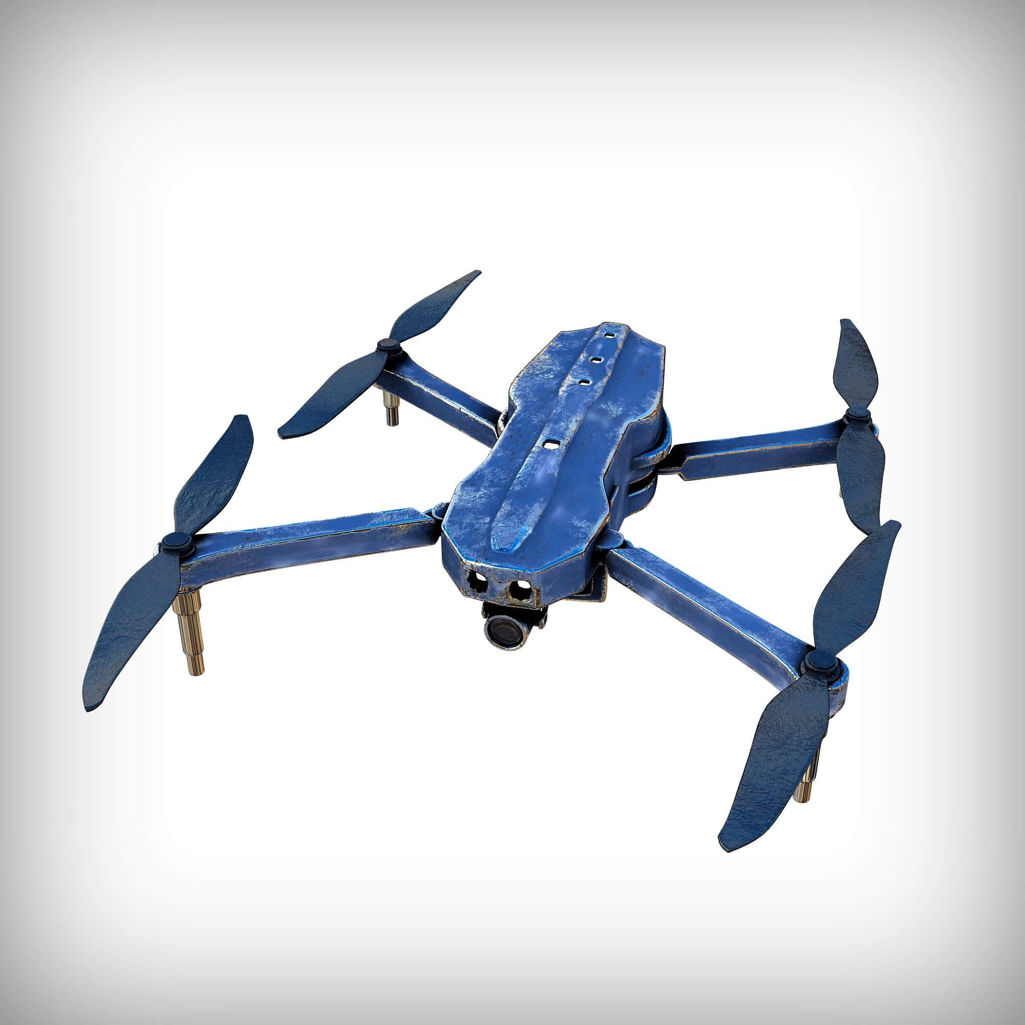 Old Drone - 3D Model by nvere
