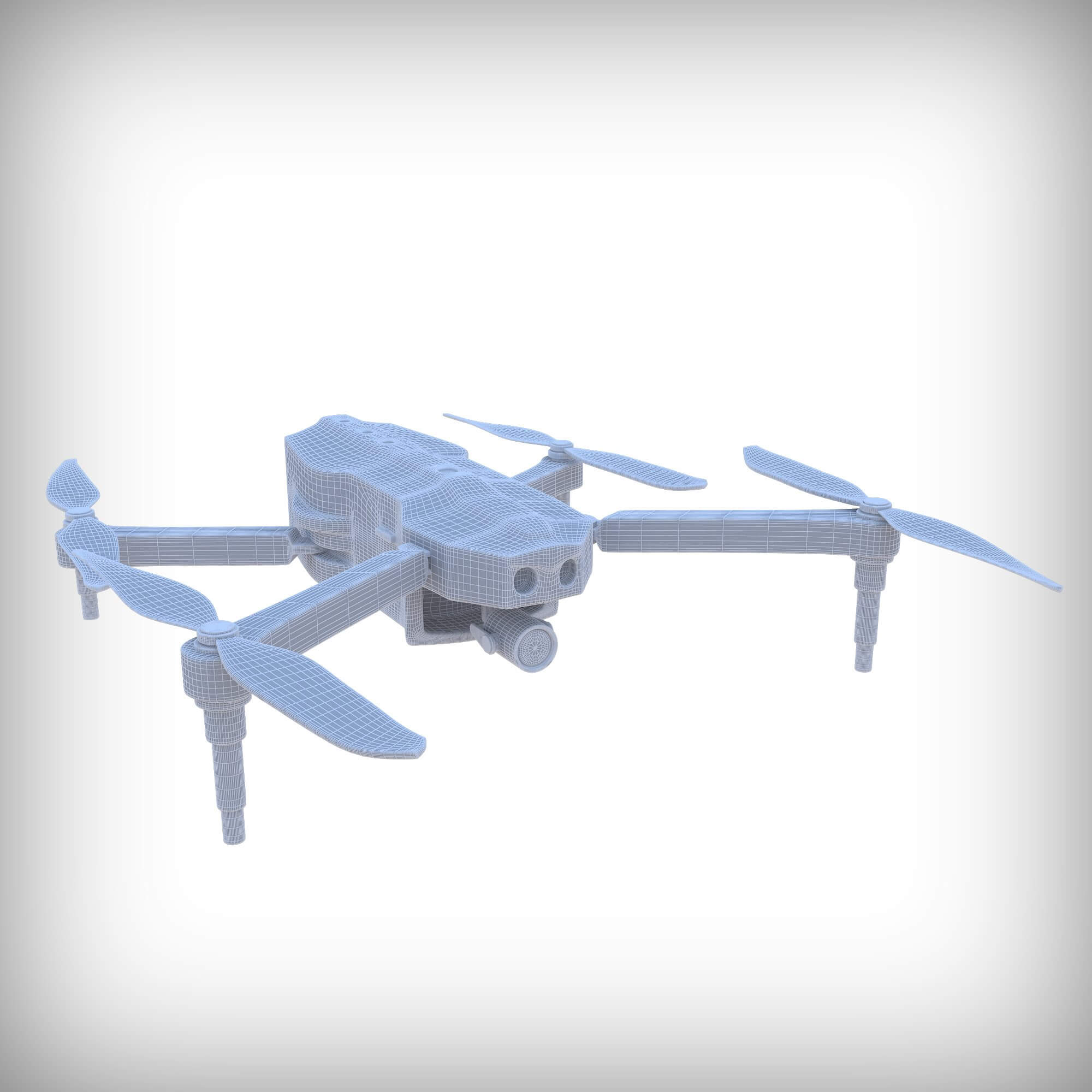 Old Drone - 3D Model by nvere