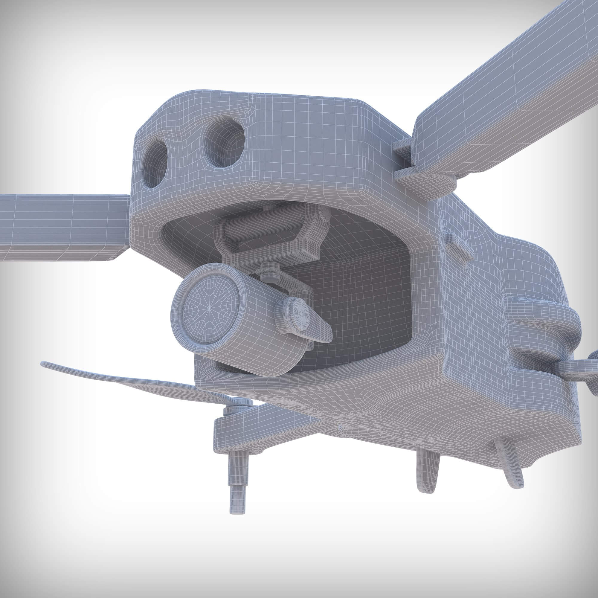 Old Drone - 3D Model by nvere